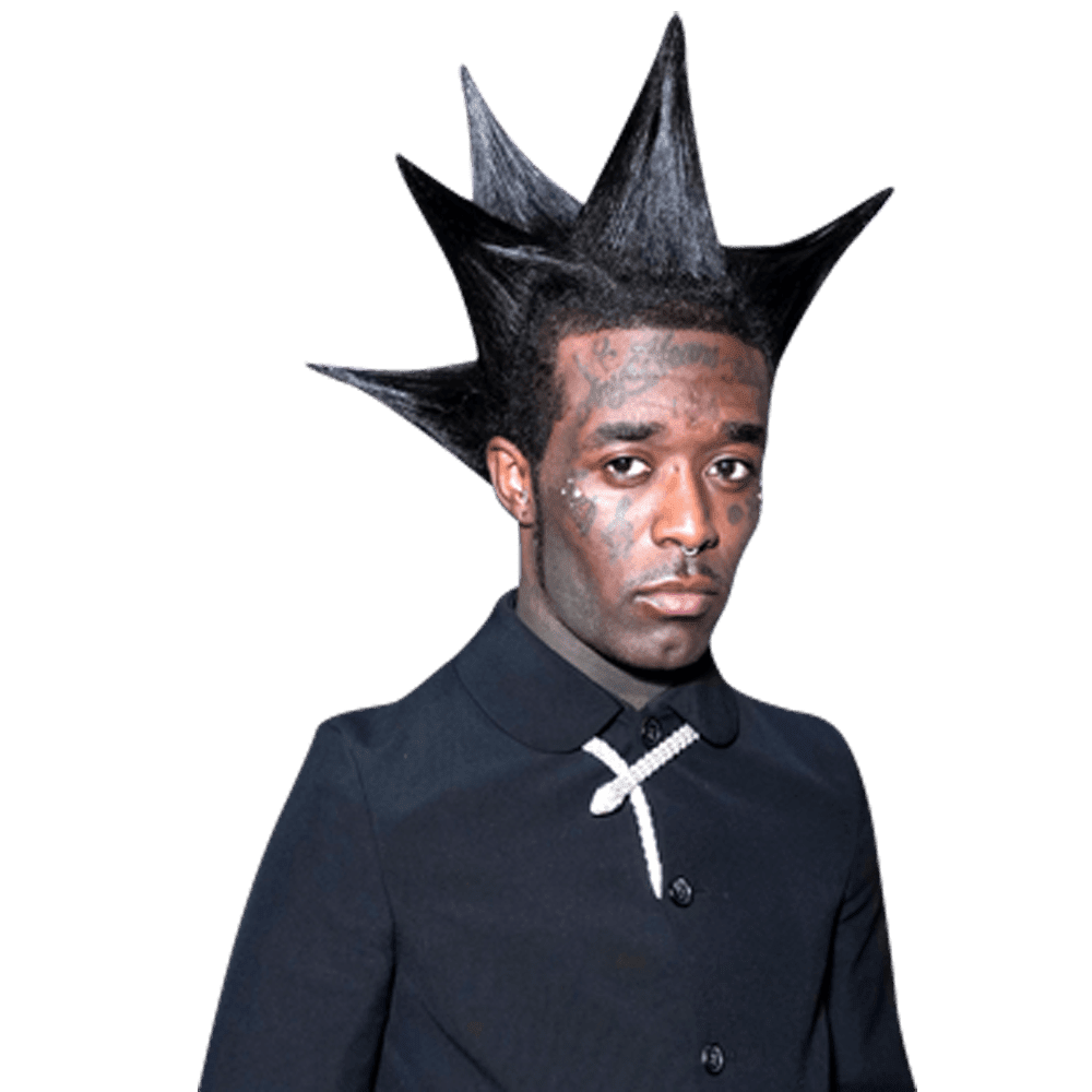 Lil Uzi Vert (Black Oufit) Half Body Buddy Cutout - Walmart.com