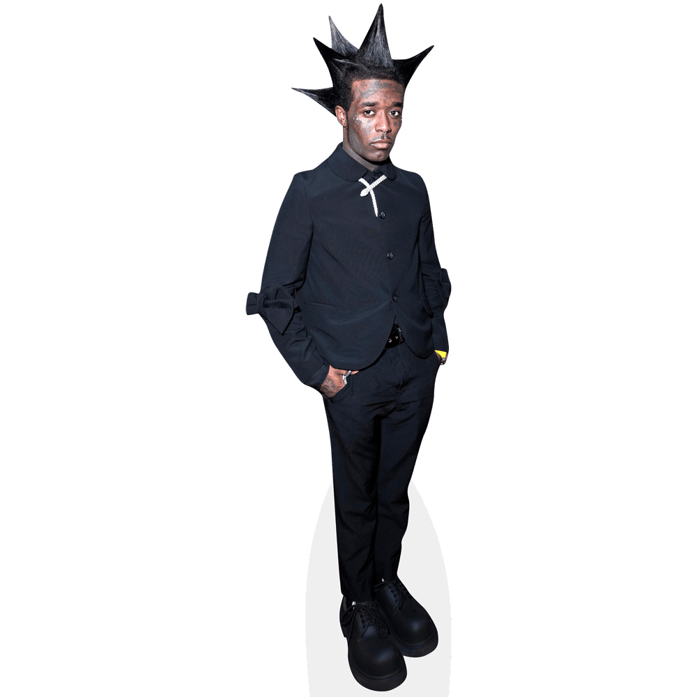 Lil Uzi Vert (Black Oufit) Mini Cardboard Cutout Standee - Walmart.com