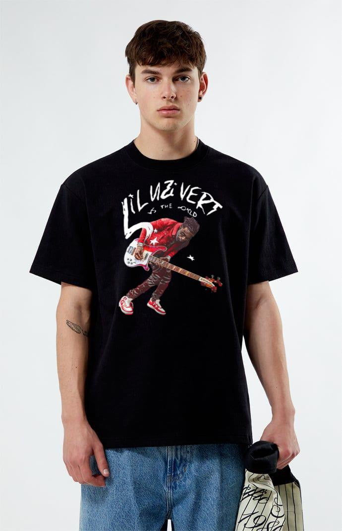 Lil Uzi Vert Pink Tape Punk Rock Rapper T-Shirt, for men & women, up to ...