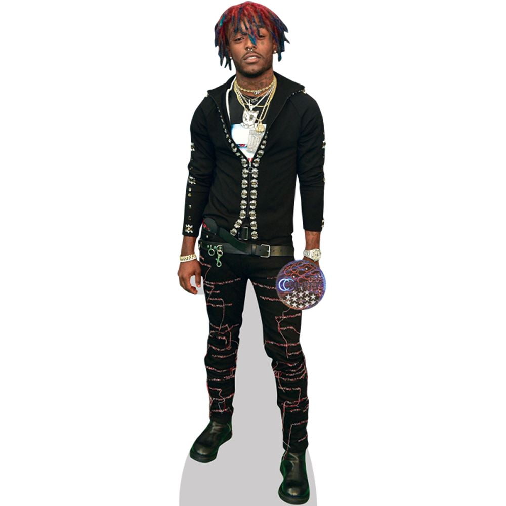 Lil Uzi Vert (Red Hair) Mini Cardboard Cutout Standee - Walmart.com