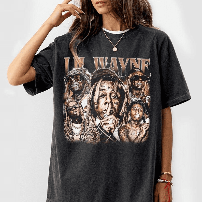 Lil Way.ne Album Rap Tour 2025 Vintage Shirt, Music Lover Graphic Tee ...