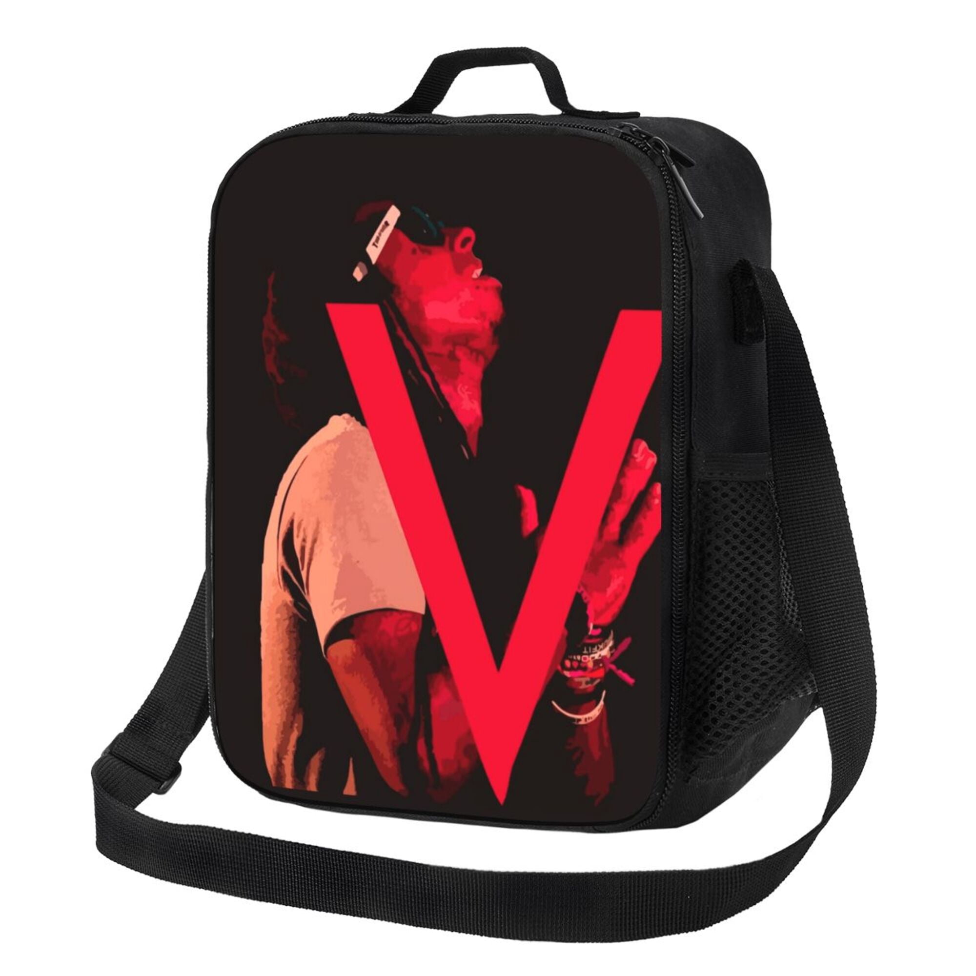 Lil Wayne Insulated Lunch Bag Lunch Box Lightweight Durable Lunch Tote ...