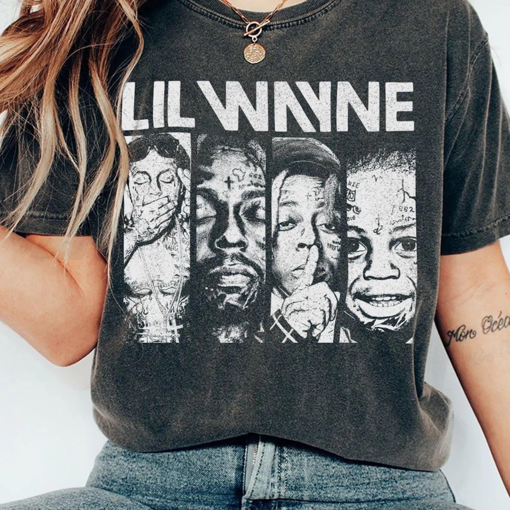 Lil Wayne Rap Tour 2025 Vintage Shirt - Walmart.com