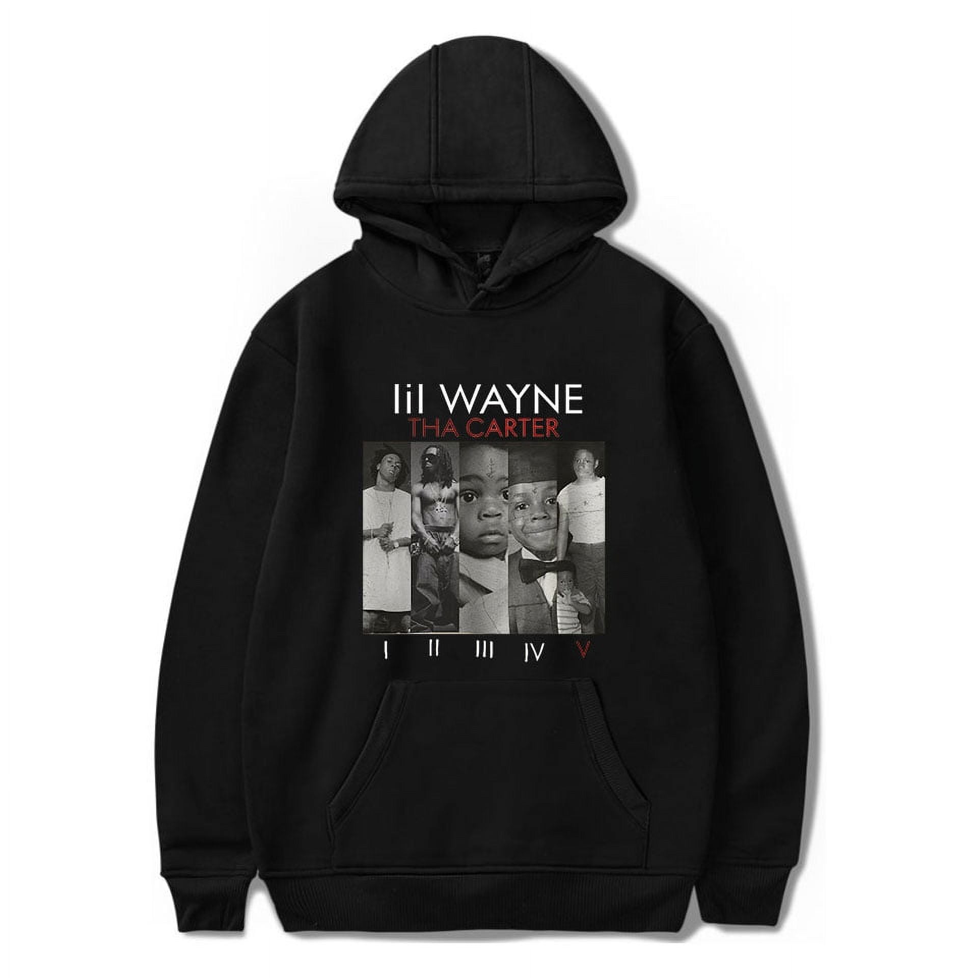 Lil Wayne Tha Carter Rap Hoodies Merch Popular Graphics sided Print ...