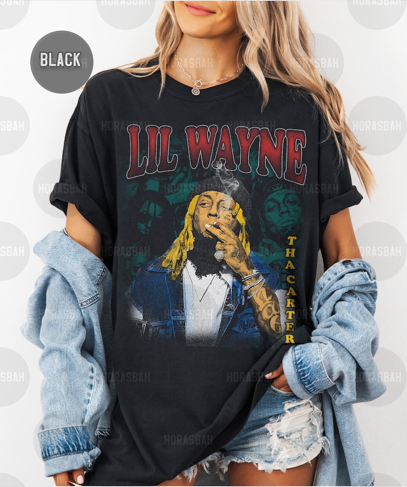 Lil Wayne The Carter T-Shirt, Comfort Colors, Brutalism graphic tee ...