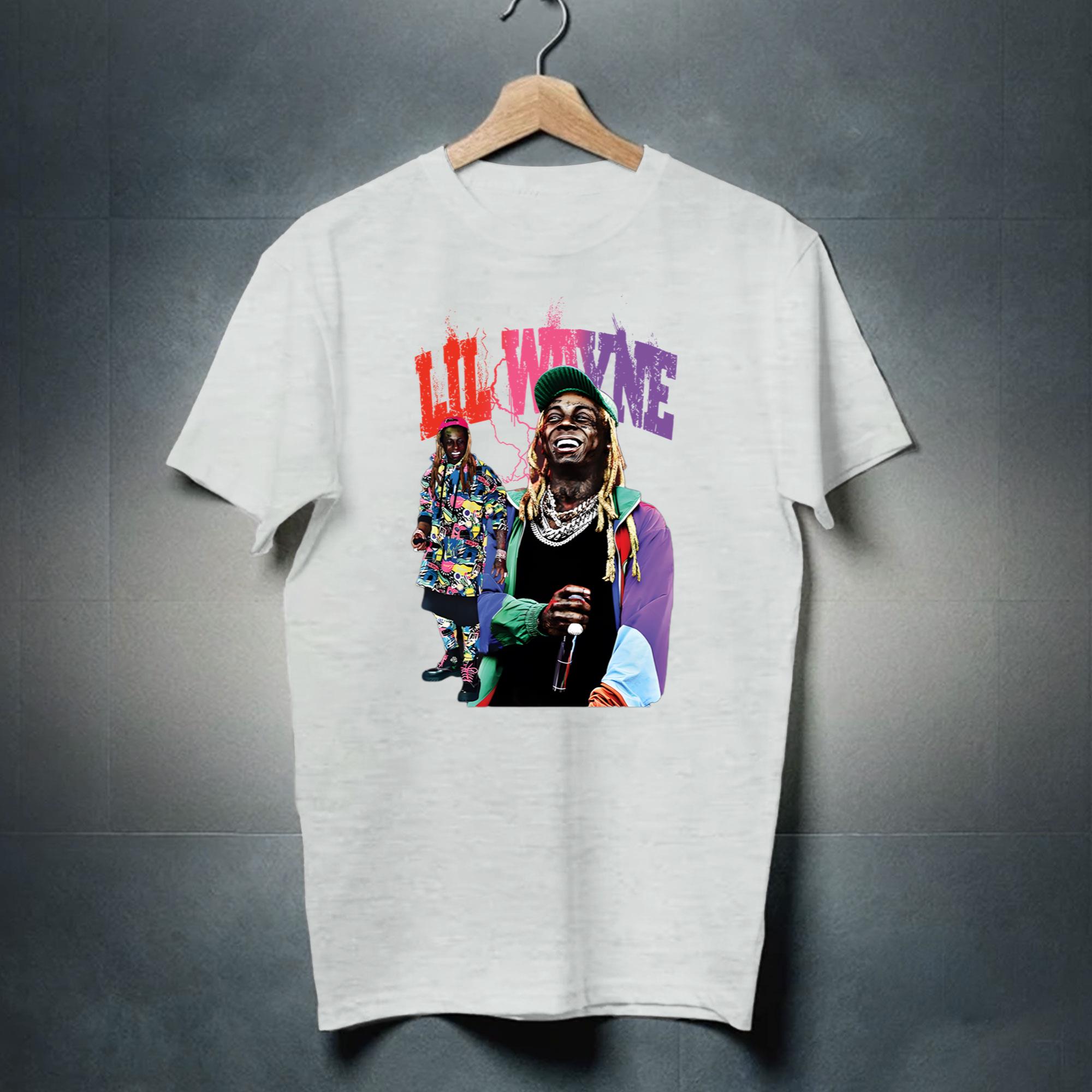 Lil Wayne , vintage bootleg rap tee , 90s rapper, for dtg, dtf ...