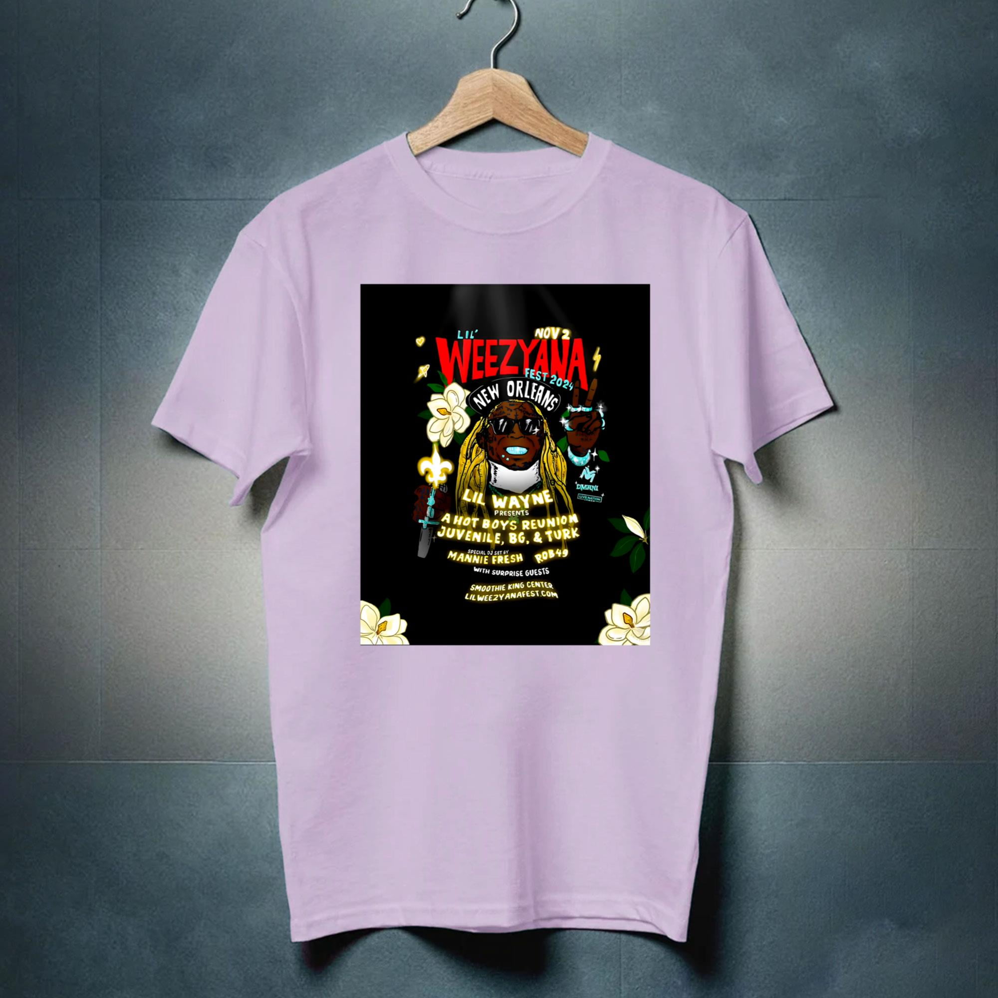 Lil® Weezyana Fest Returns To New Orleans On November 2 2024 -Shirt ...