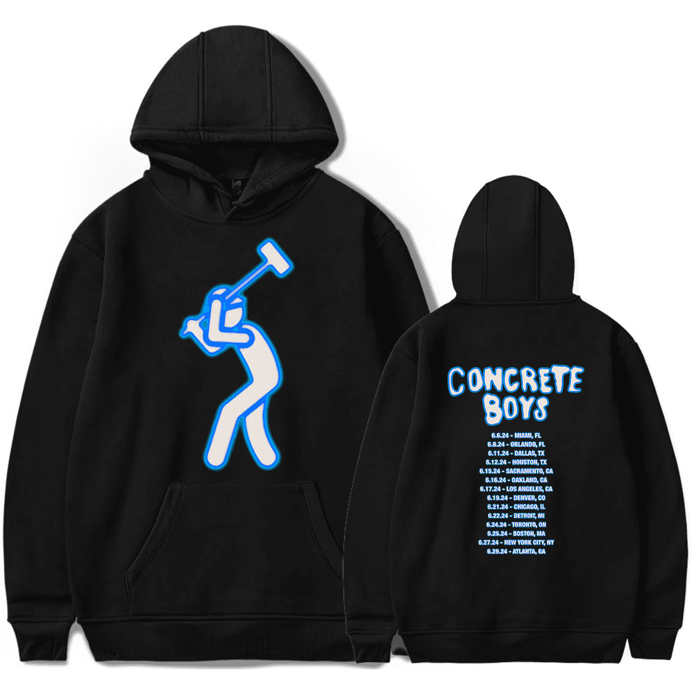 Lil Yachty Concrete Boys Merch Concrete Boys Logo Tour Hoodie Fashion ...