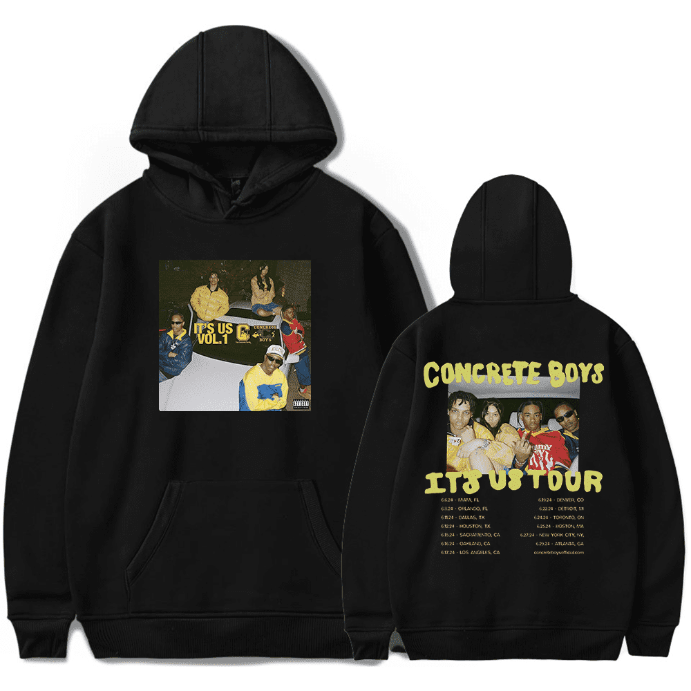 Lil Yachty Concrete Boys Merch It's Us Tour Hoodies Rapper Album ...