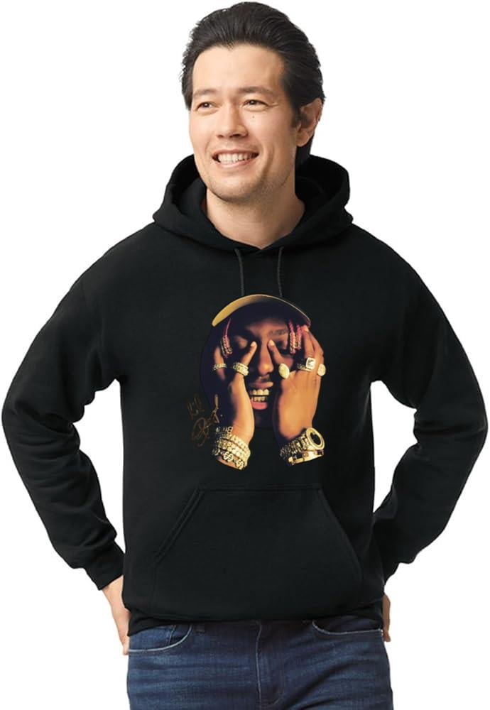 Lil Yachty Hoodie , Vintage White Rap Hoodie , Hip Hop Print, for men ...