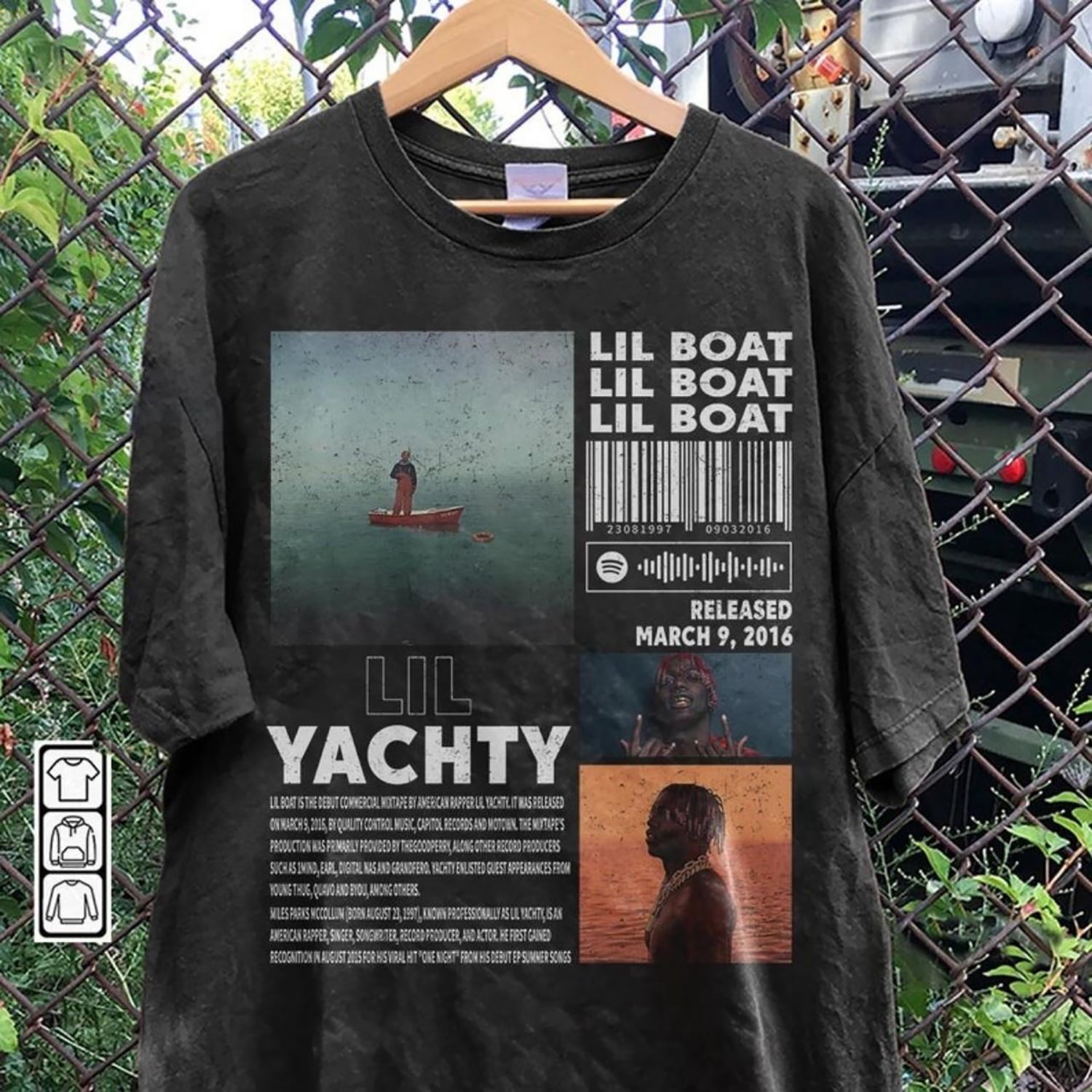 Lil Yachty Rap Vintage Shirt, Lil Boat Album, Lil Yachty Inspired Merch ...