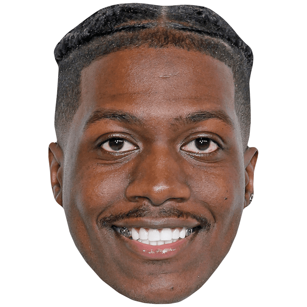 Lil Yachty (Smile) Celebrity Mask, Flat Card Face, Fancy Dress Mask ...