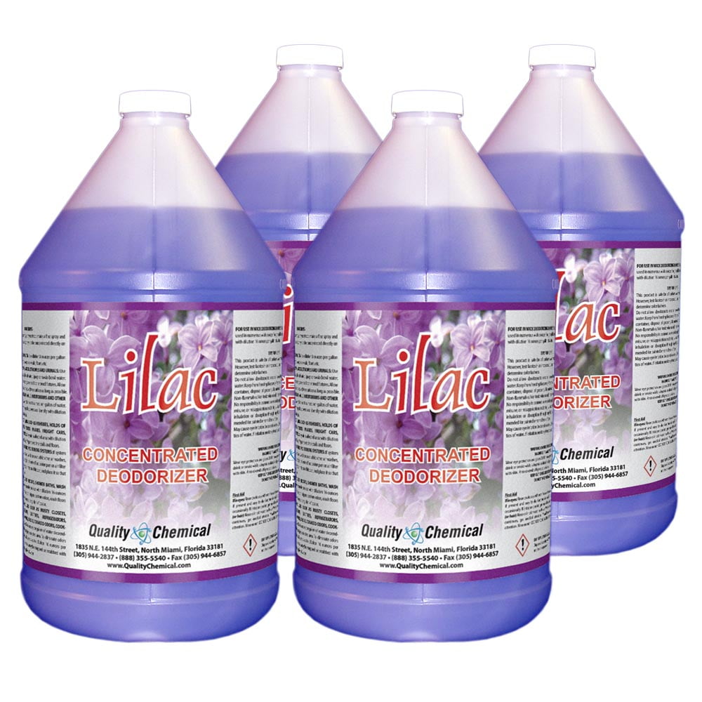 Lilac Deodorizer - Concentrated Lavender deodorizer - 4 gallon case ...