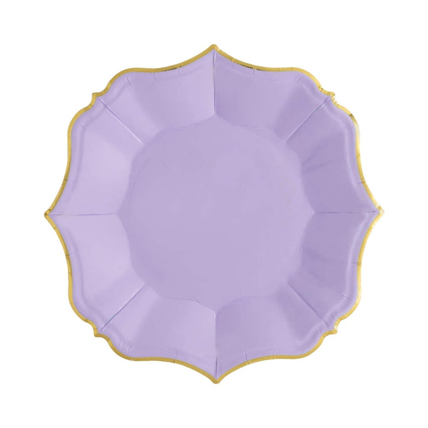 Lilac Dessert Plates | Unique Porcelain Inspired Party Paper Plate ...