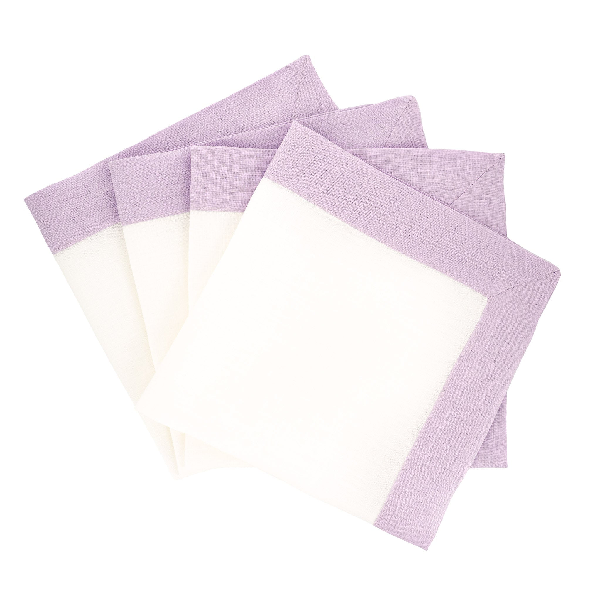 Lilac Linen Napkins, Set of 4 - Walmart.com