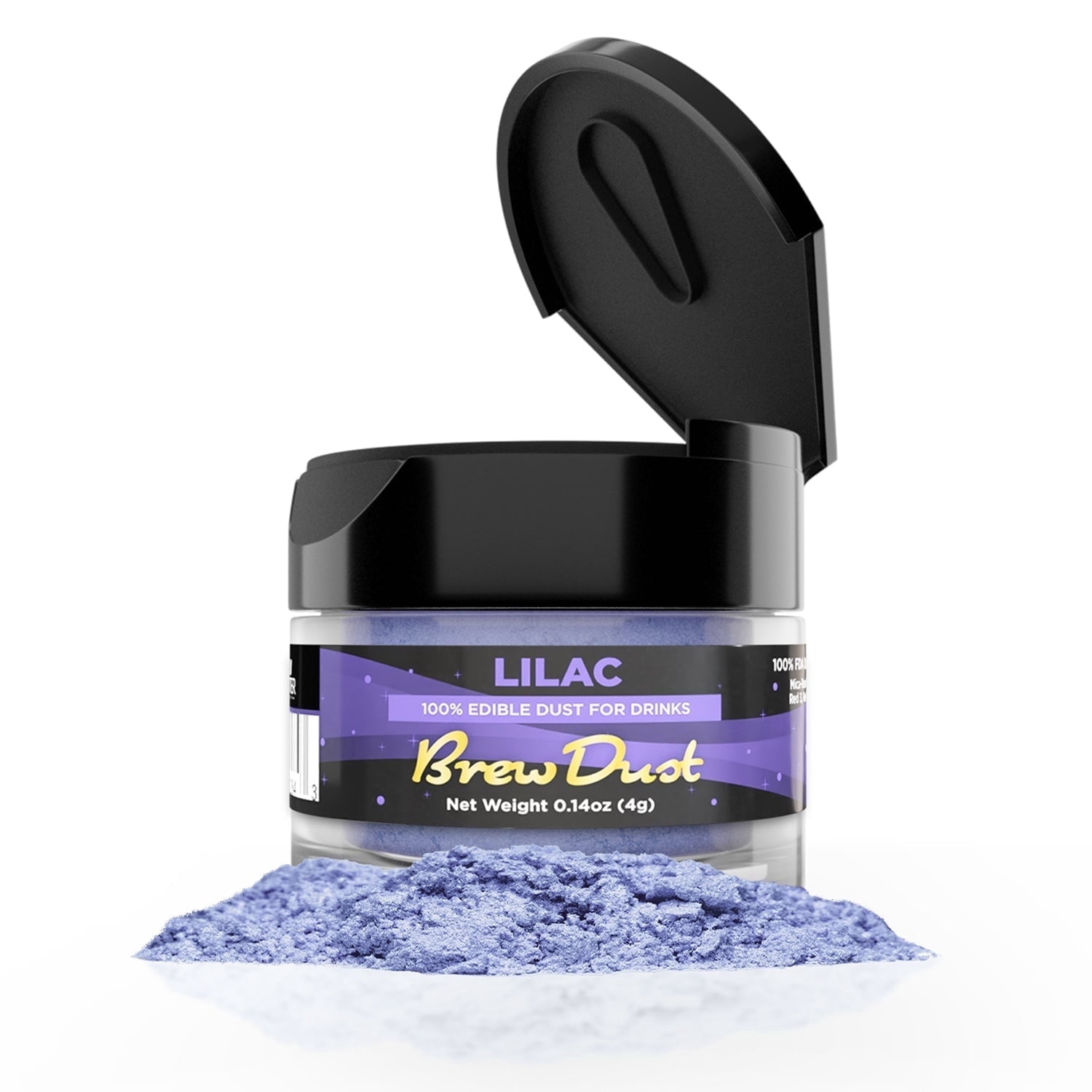 Brew Dust - Lilac Purple Edible Drink Powder - Silky Swirl, Beverage ...