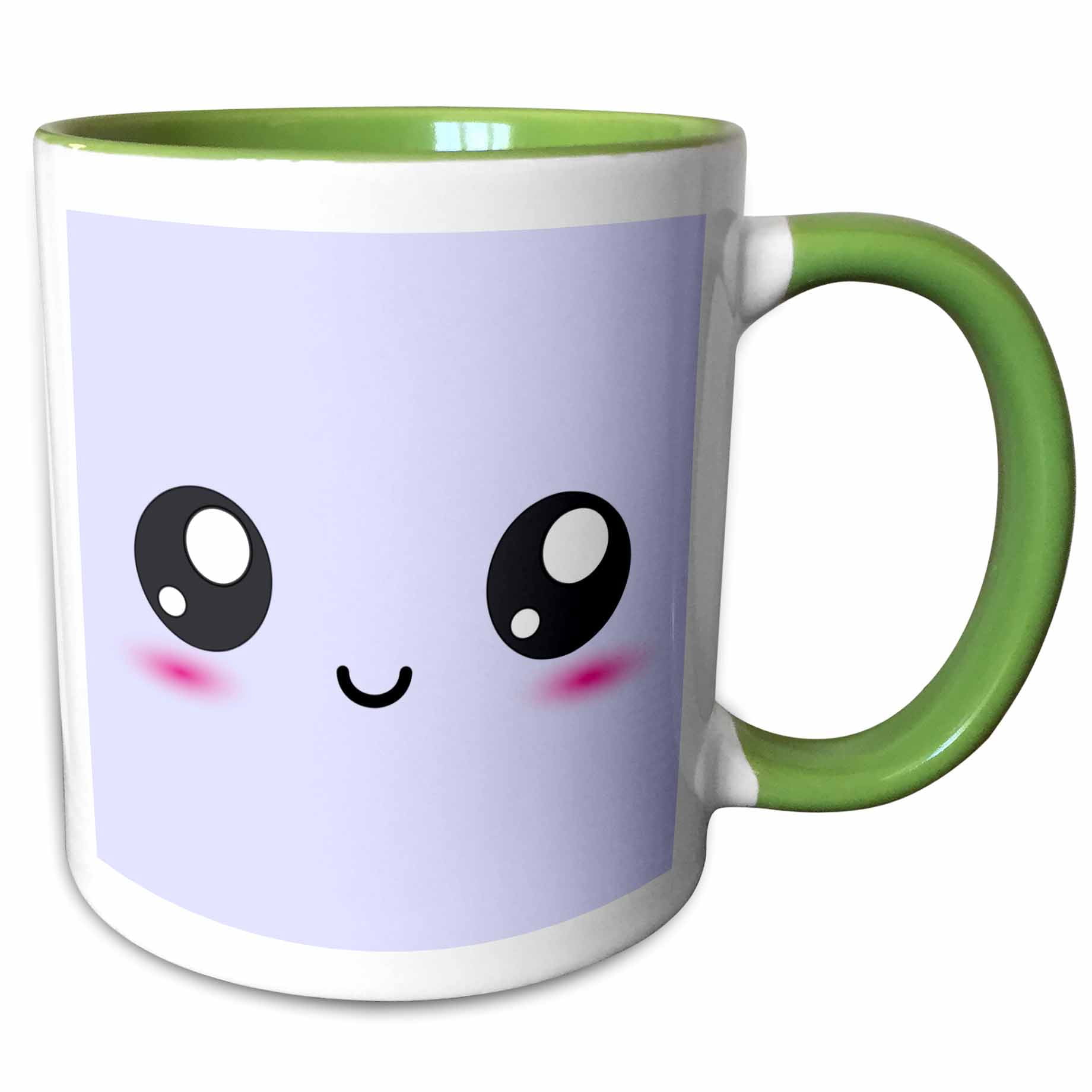 Lilac Purple Cute smiling Square - Adorable and Kawaii Cartoony Smiling ...