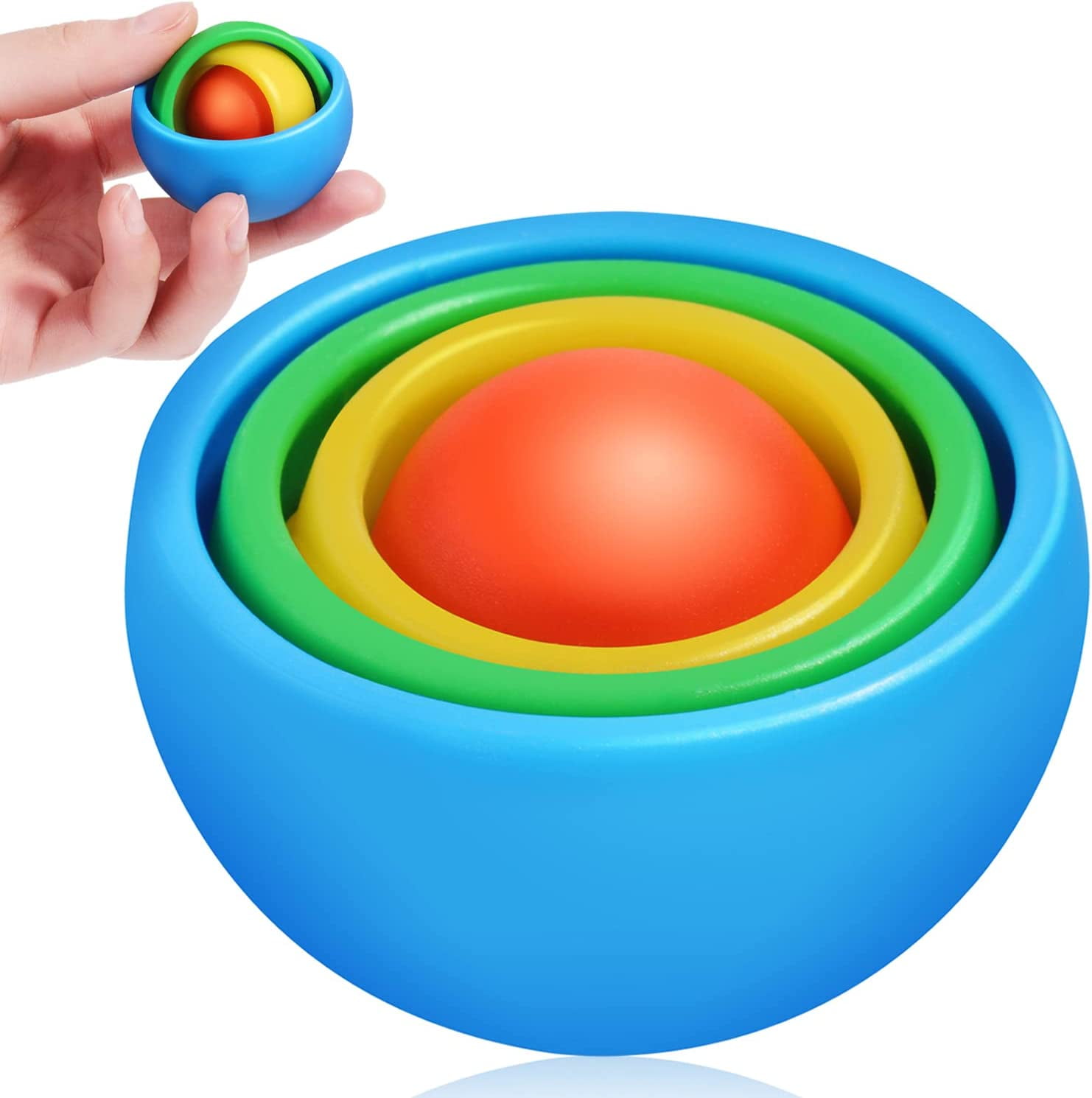 Lilac Infinite Flip Spinner Stress Ball, Blue - Walmart Business Supplies