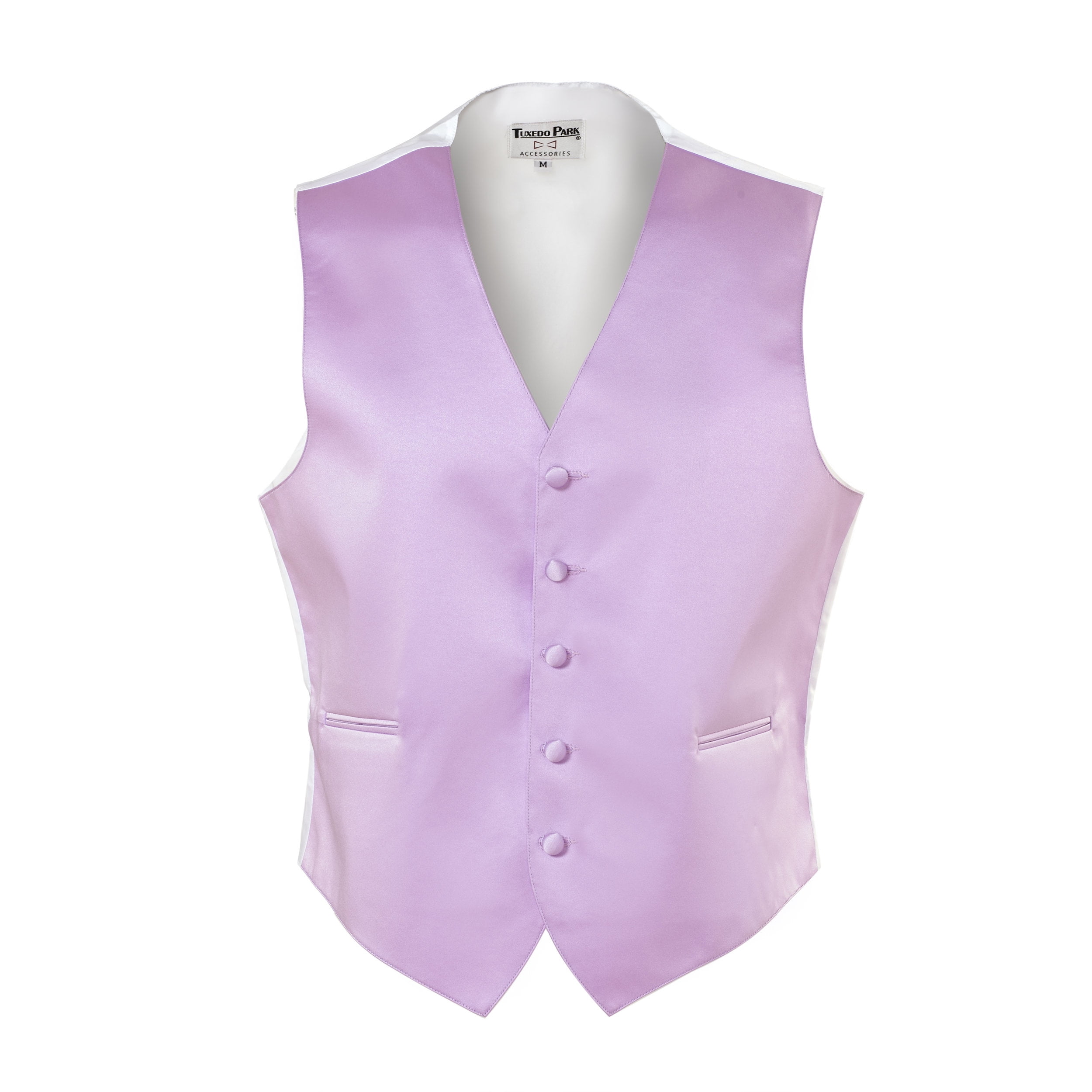 Lilac Satin Fullback Vest - Walmart.com