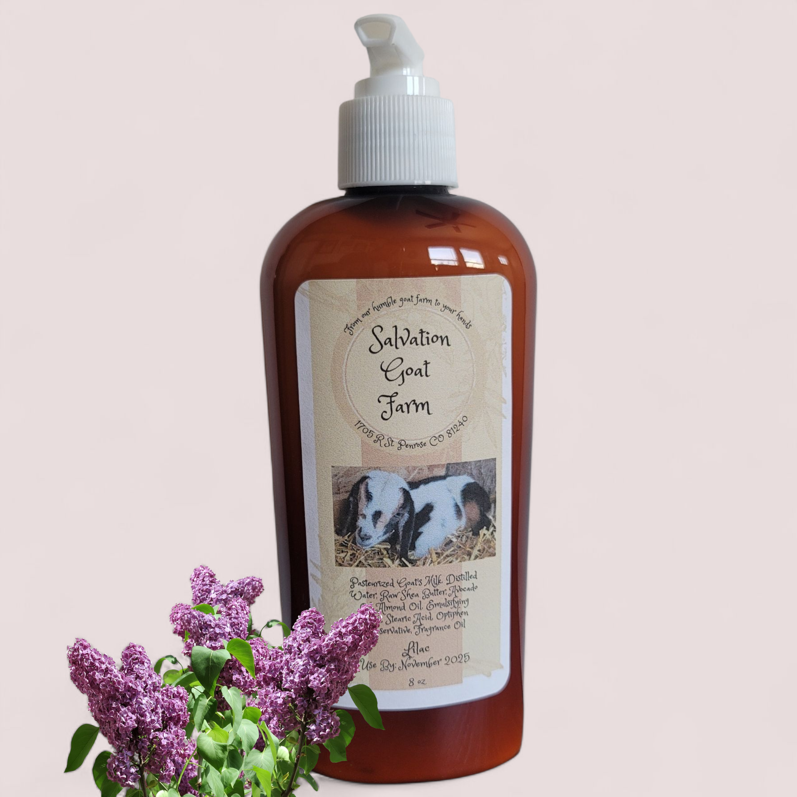 Lilac Scented Homemade Goat Milk Lotion - Walmart.com