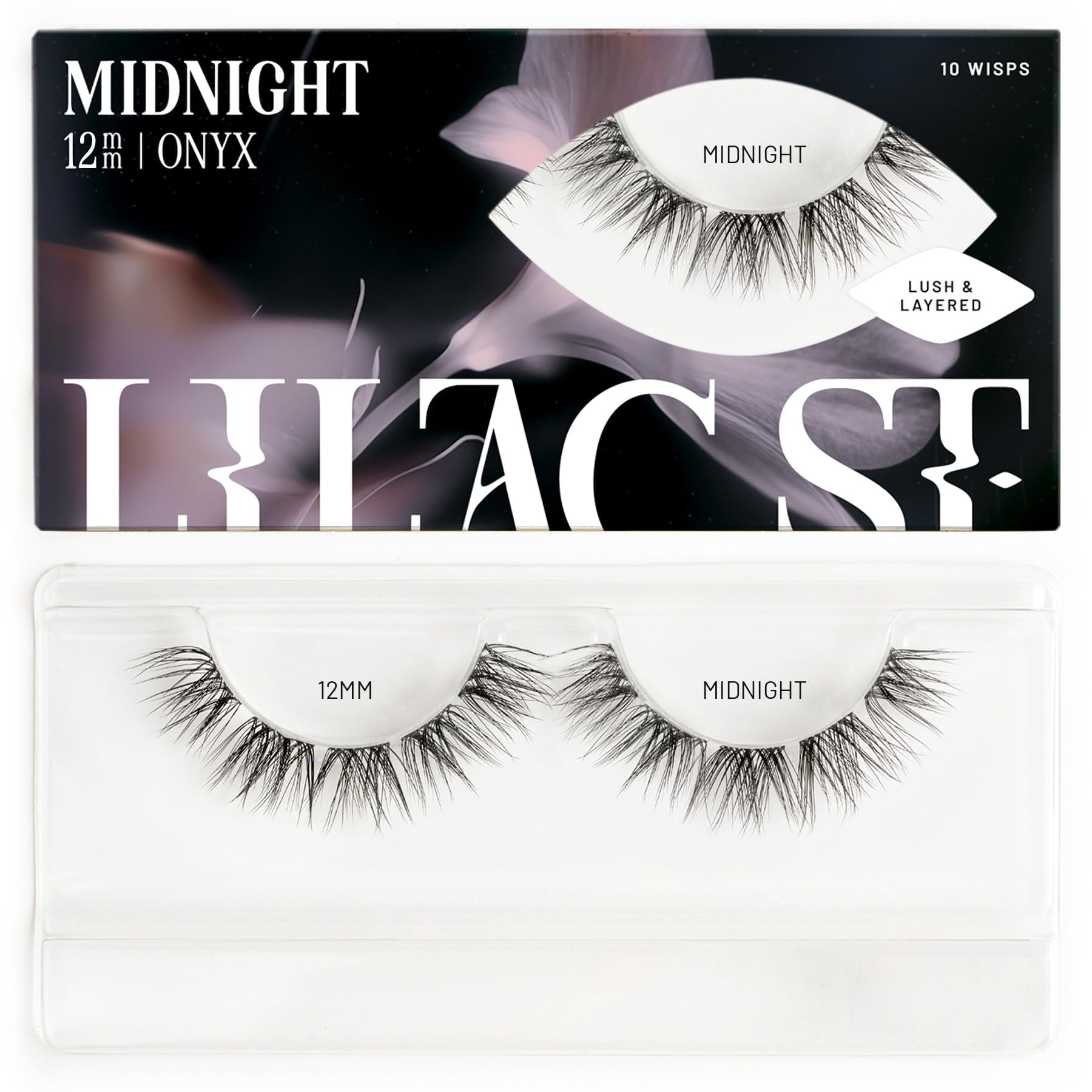 Lilac St - Midnight SSF20 Dramatic Faux Eyelash Clusters (12mm) - Dark ...