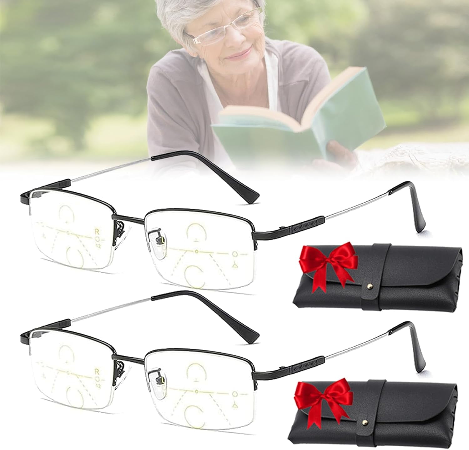 Lilcher Intellireaders for Men & Women – Progressive Multifocal Reading ...