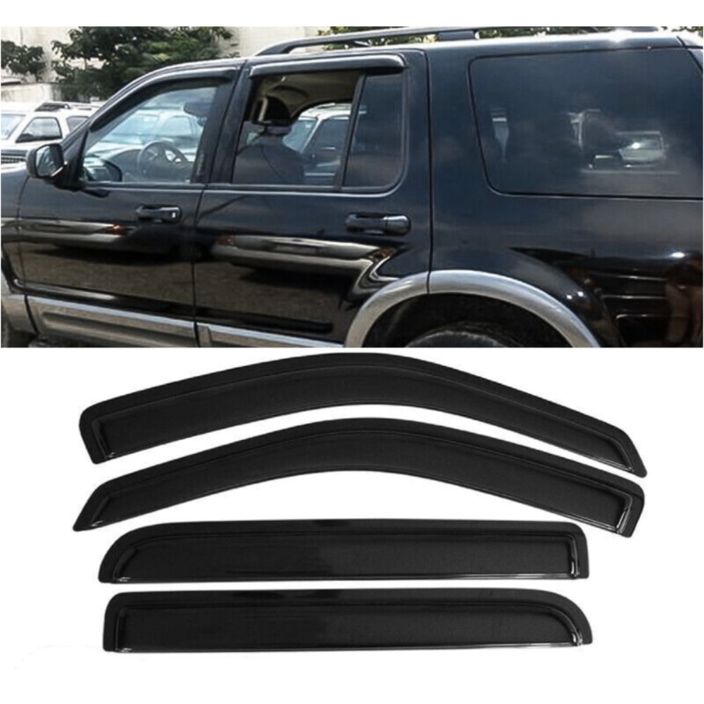Lilfyxhj 4pcs Deflector Window Visor Tape on External Window Style ...