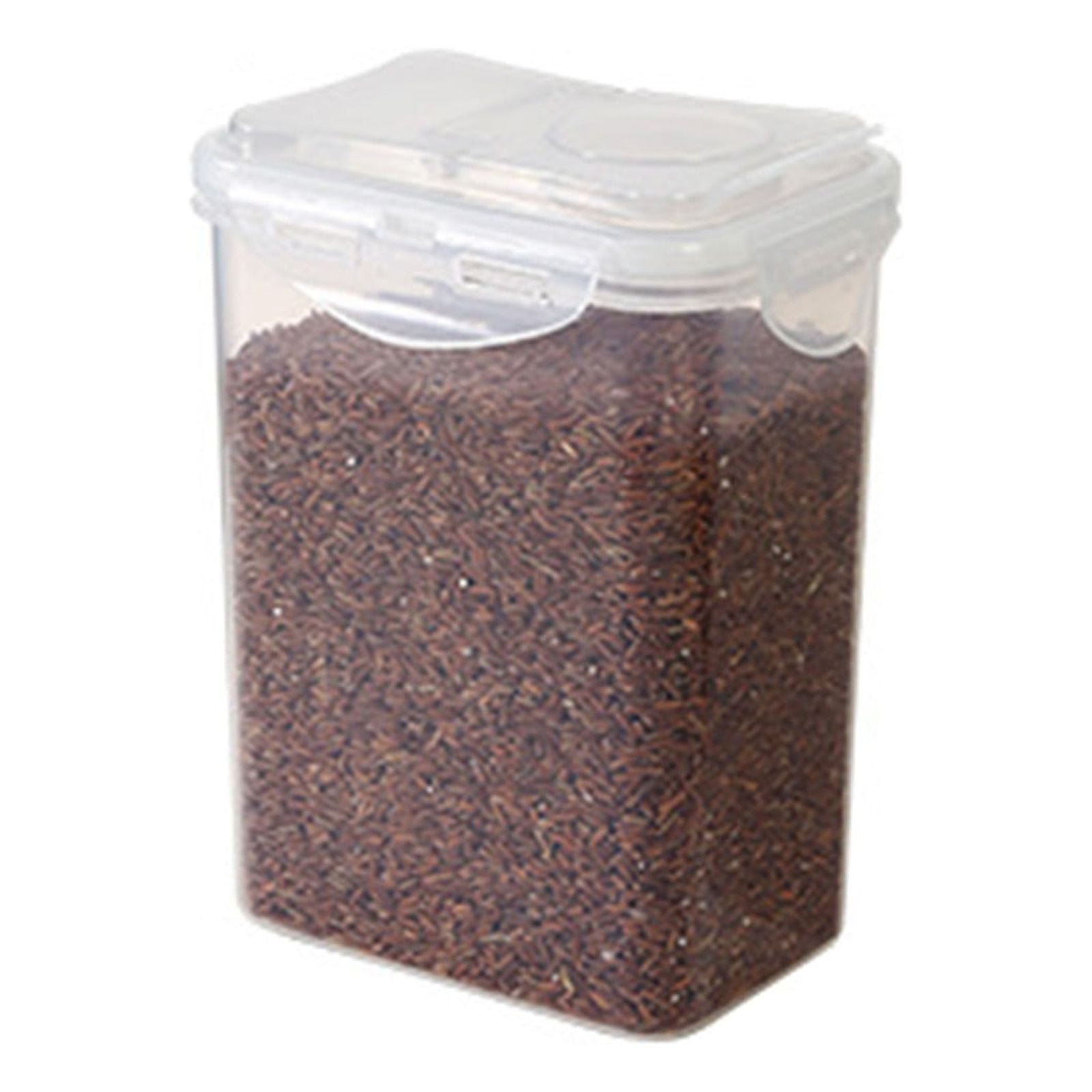 Lilgiuy 1800ML Large Food Storage Containers with Lids Airtight, Flour ...