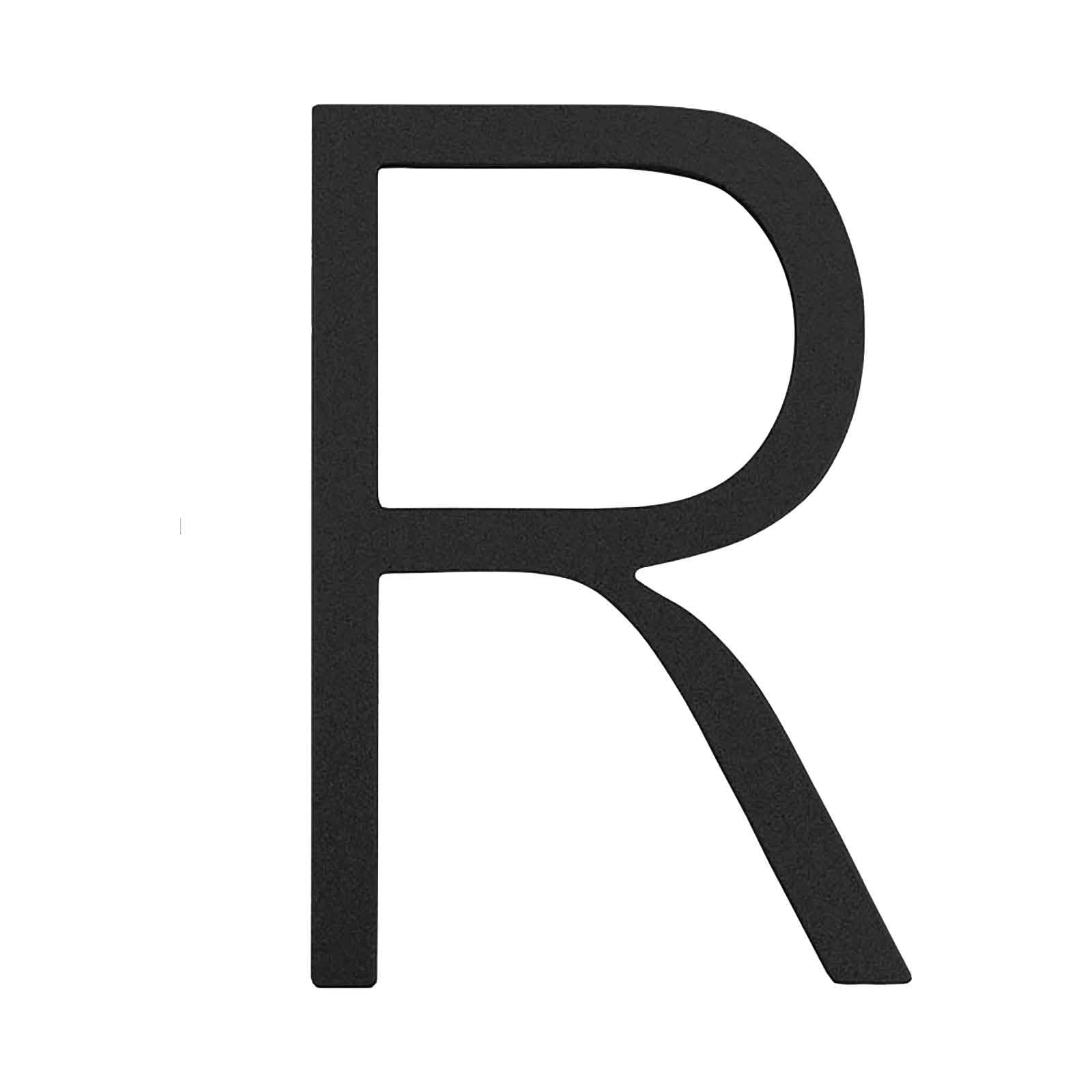 Lilgiuy 3" Black Address House Letter for Outside, Easy to Install 3D ...