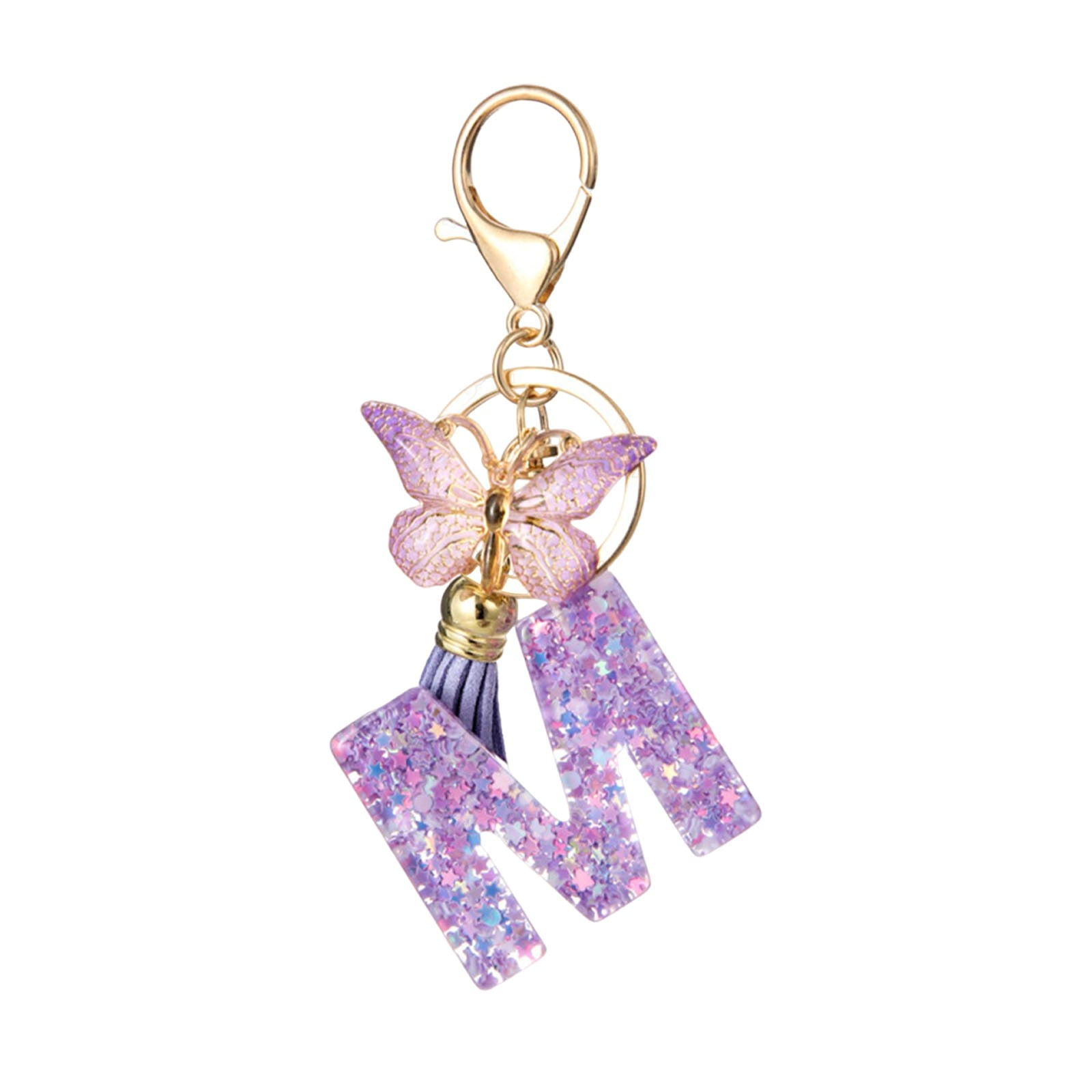 Lilgiuy Alphabet Initial Letter Keychain Cute Heart Resin, 2024 New 26 ...