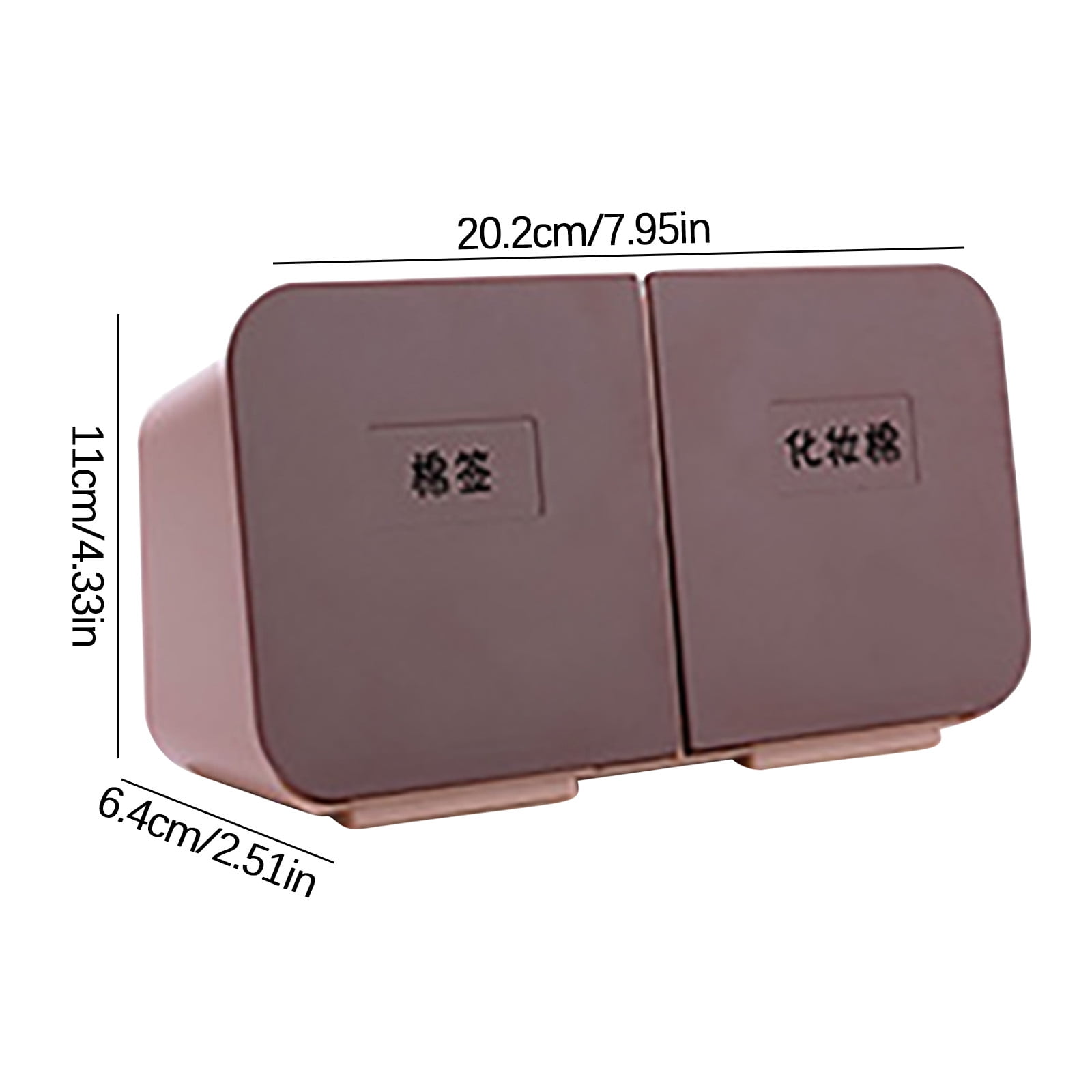 Lilgiuy Clearance Trace-free Wall-mounted Sealed-proof Bathroom Storage ...