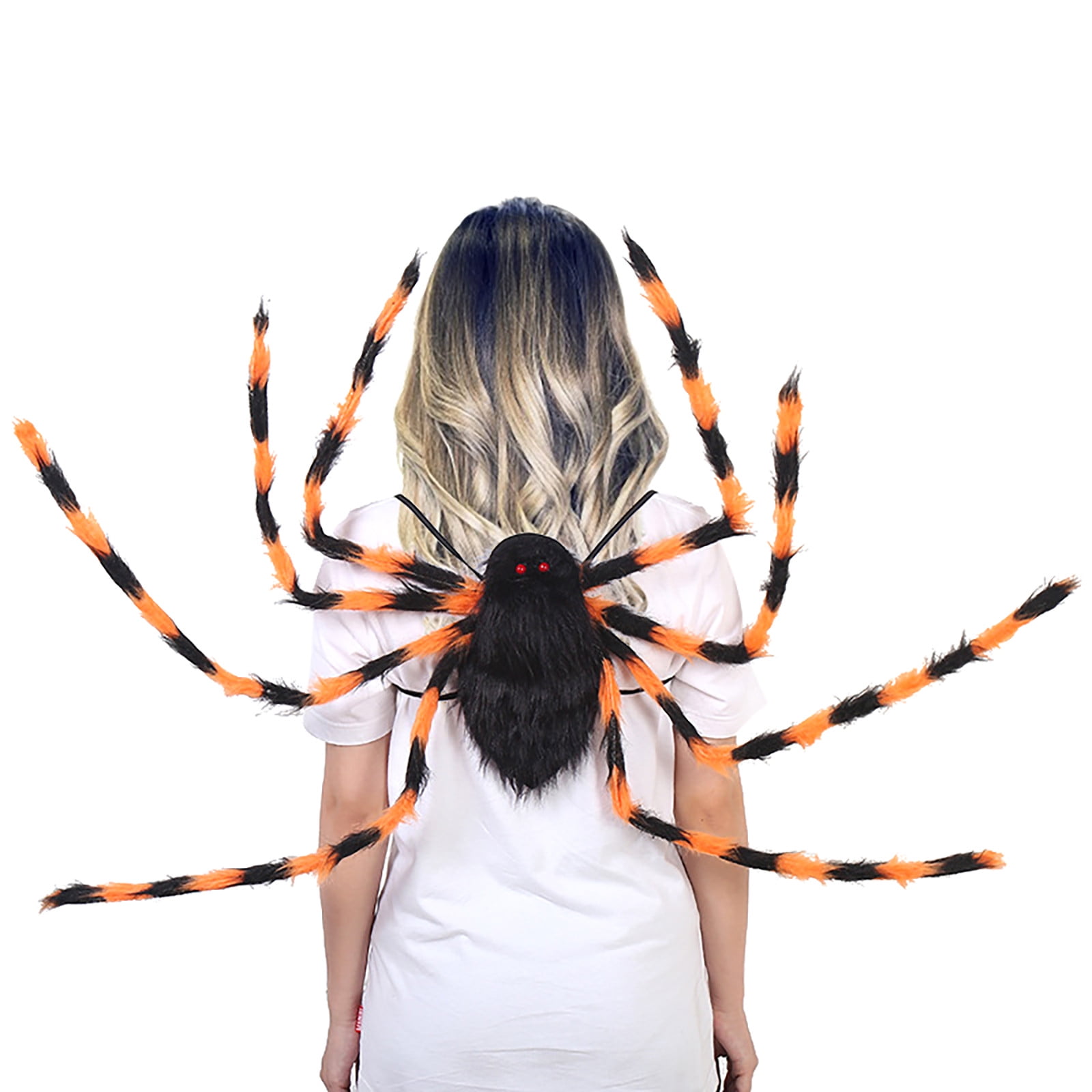 Lilgiuy Halloween Adult Spider Backpack Costume Colorful Spider Clothes ...