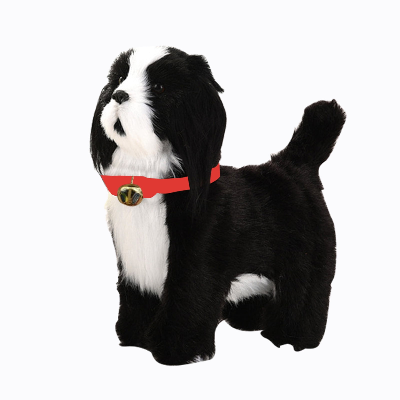 Lilgiuy Interactive Walking Plush Toy Dog Soft Comfortable Sound ...