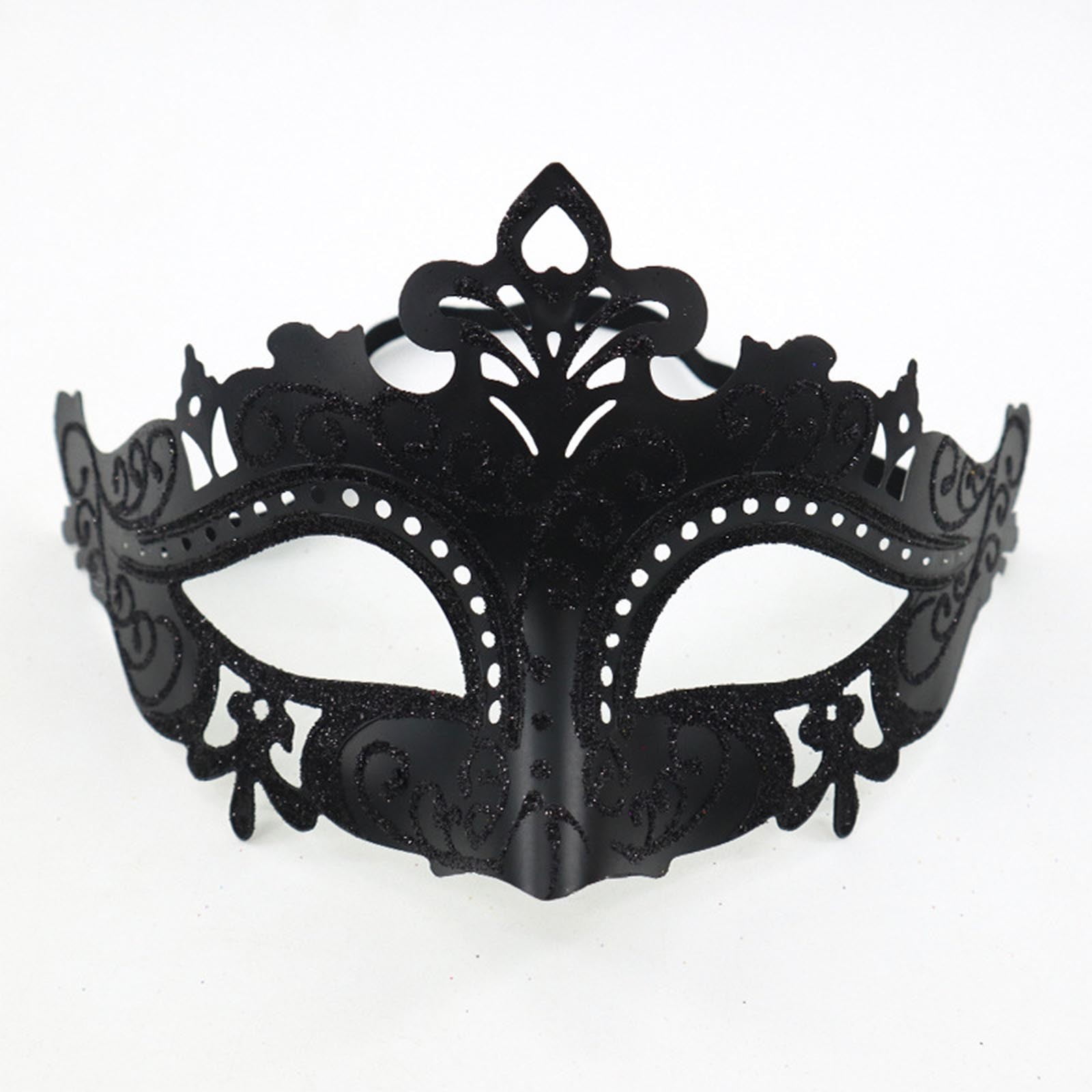 Lilgiuy Mardi Gras Masquerade Mask Half Face Venetian Masks Vintage ...