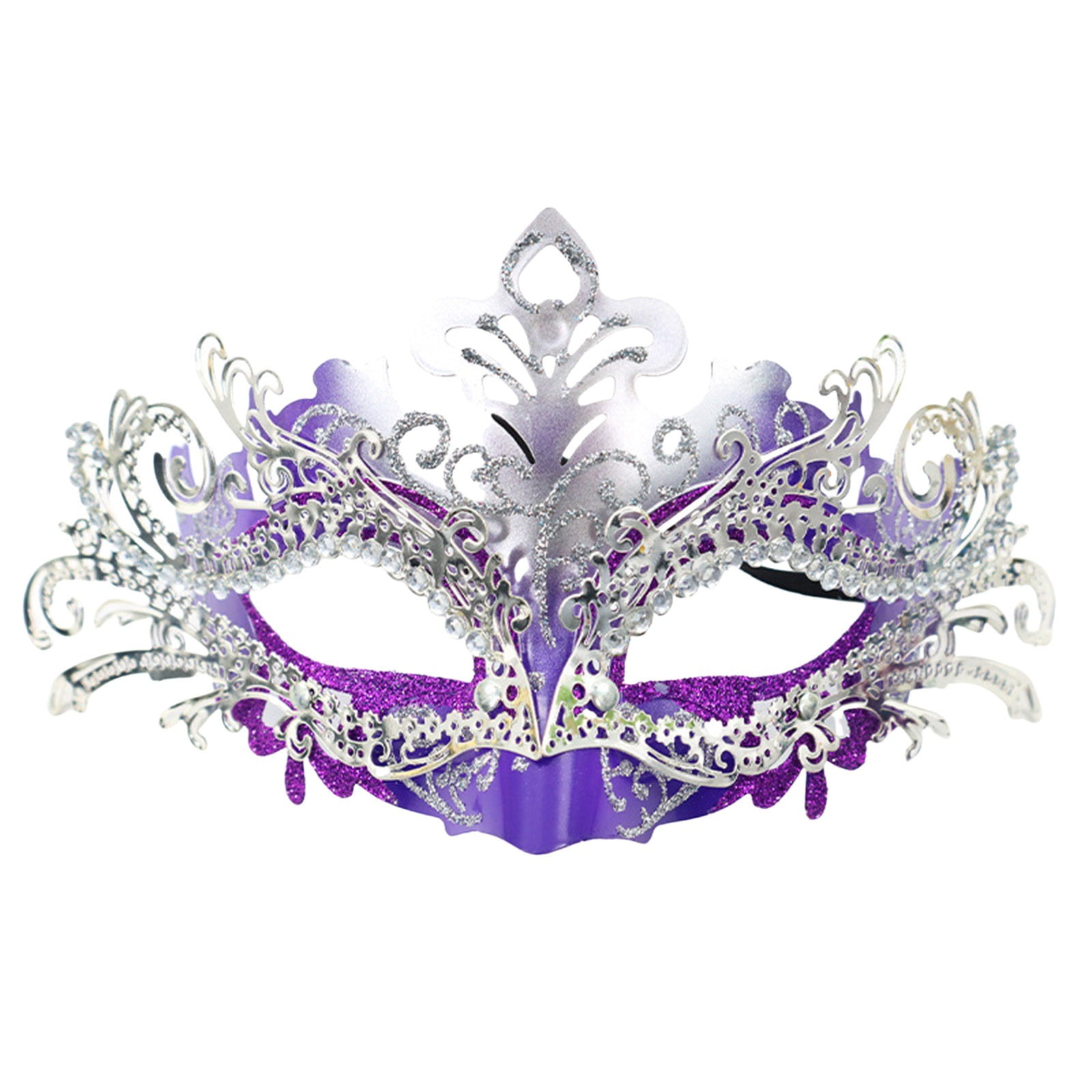 Lilgiuy Mardi Gras Masquerade Mask Half Face Venetian Masks Vintage ...