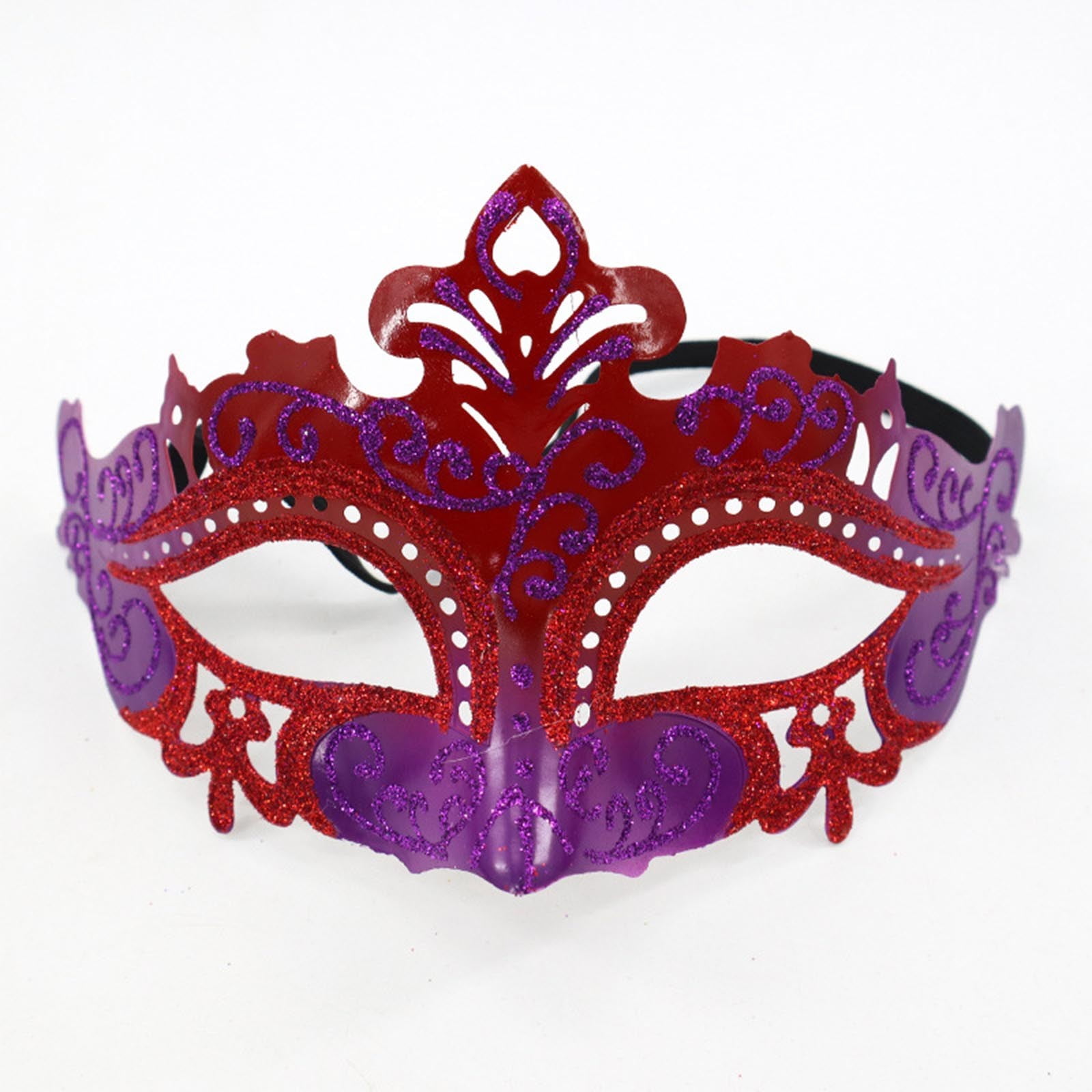 Lilgiuy Mardi Gras Masquerade Mask Half Face Venetian Masks Vintage ...