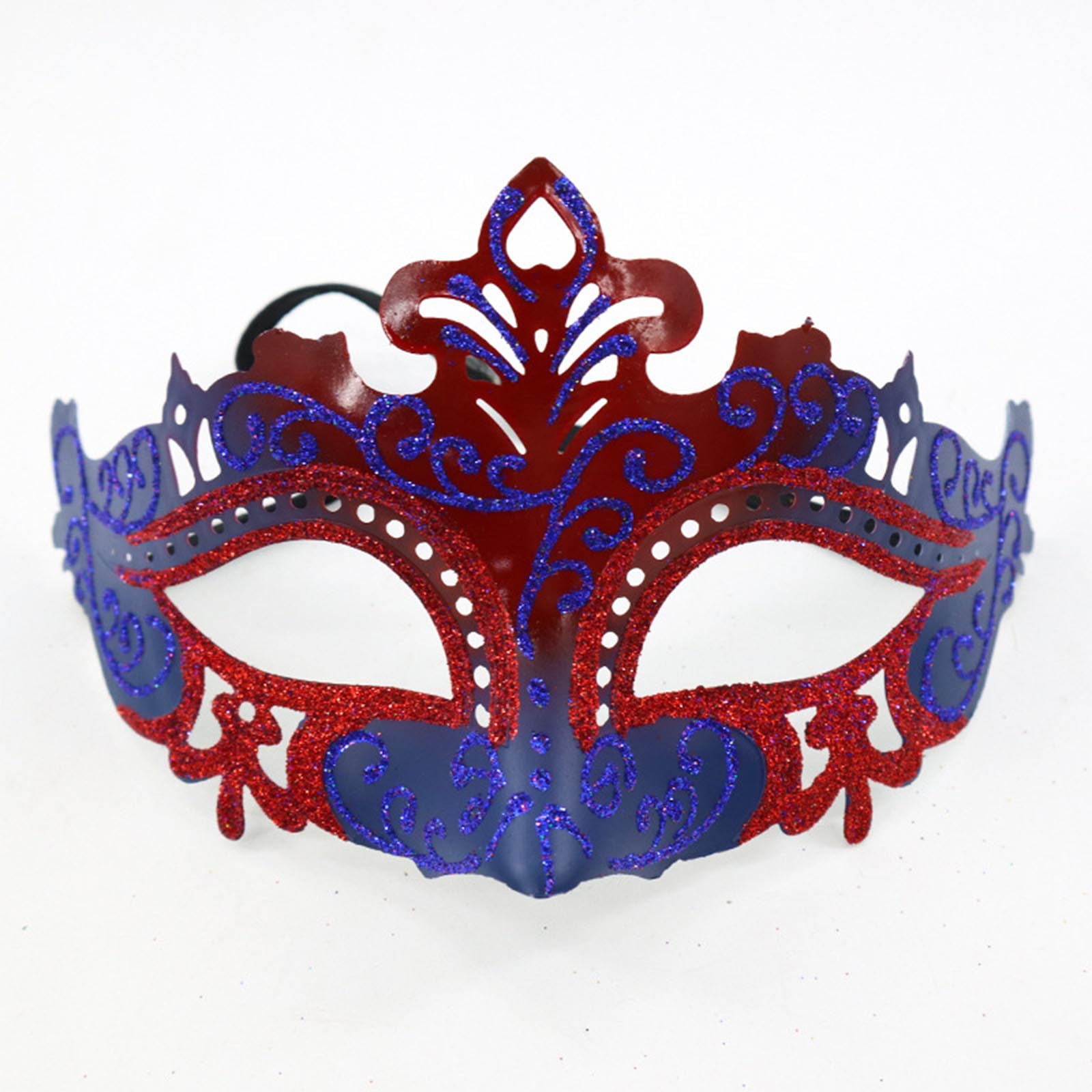 Lilgiuy Mardi Gras Masquerade Mask Half Face Venetian Masks Vintage ...