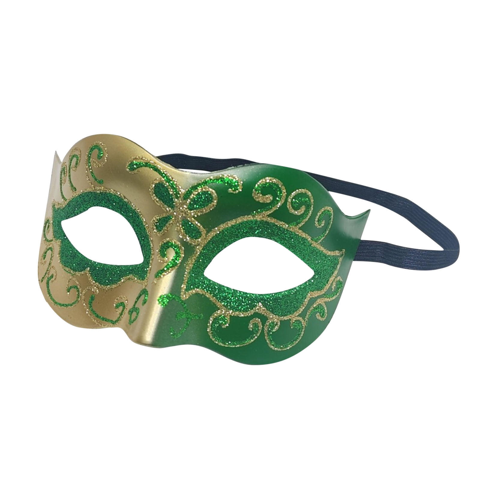 Lilgiuy Masquerade Masks for Mardi Gras, Half Face Mardi Gras Retro ...