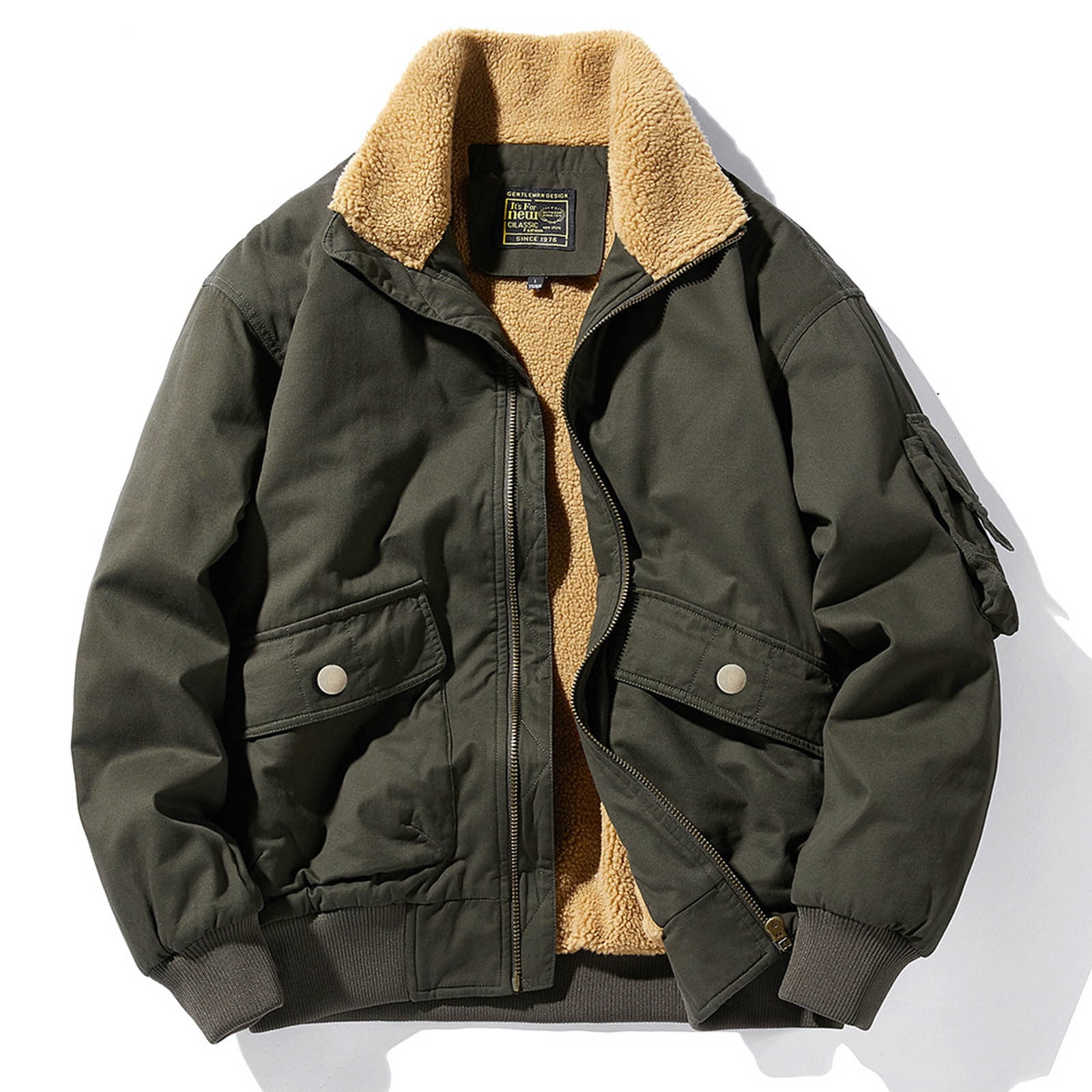 Lilgiuy Men's Winter Jacket Multifunctional Hooded Jacket Outdoor ...