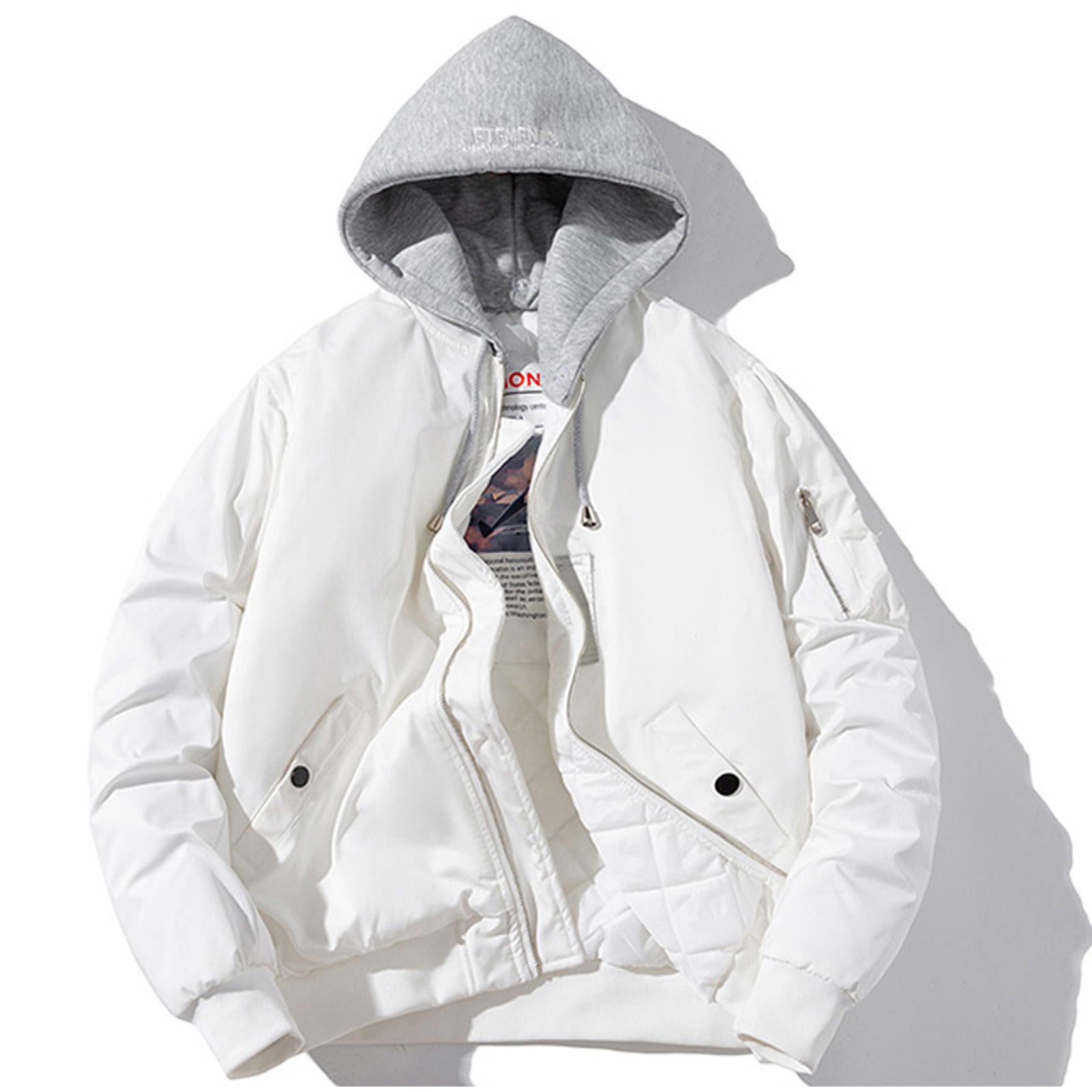 Lilgiuy New Novelty Blazer Blazer Jumper Hooded Cotton Jacket, Jacket ...