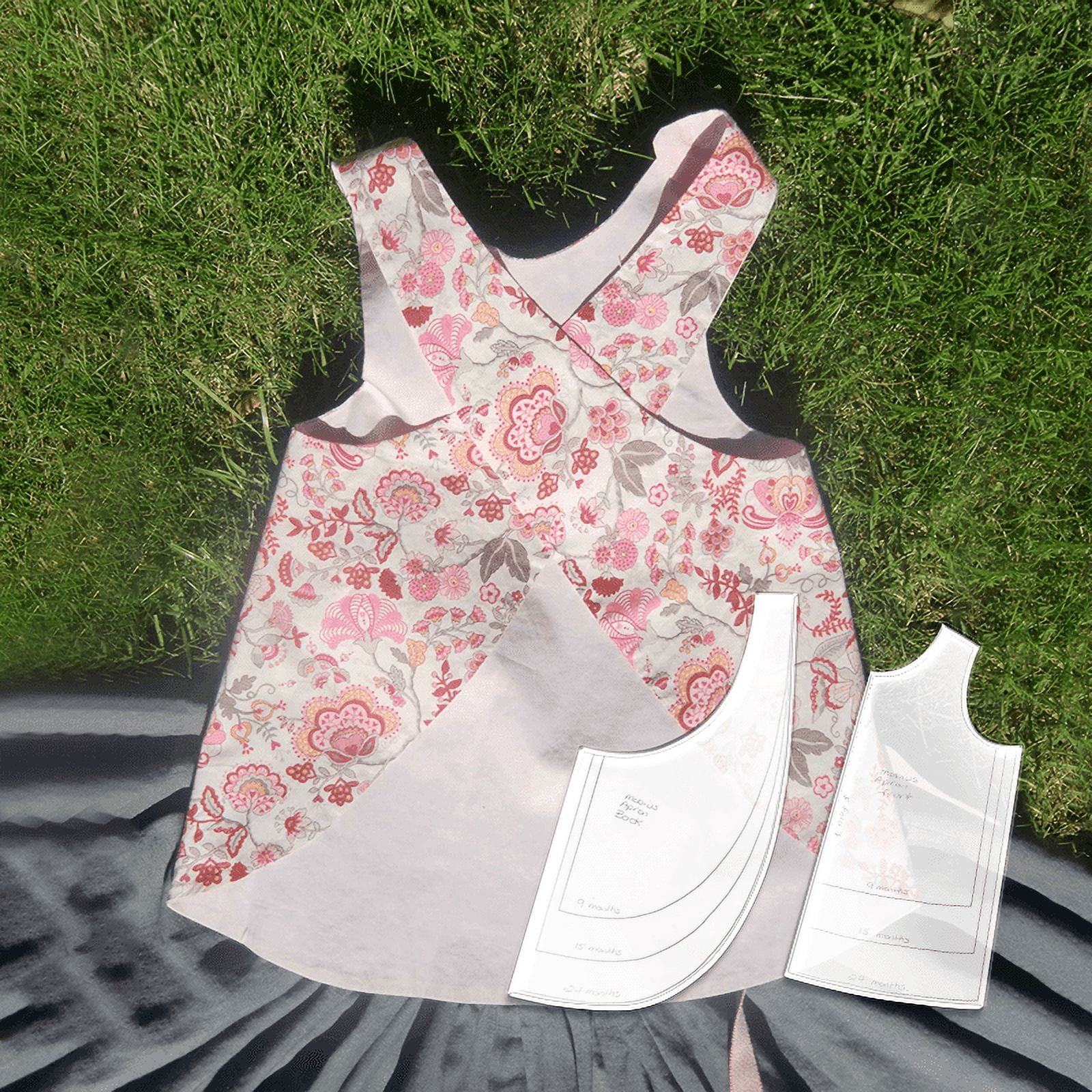 Lilgiuy Reversible Baby Vest Sewing Template, Cute Double Sided Baby ...