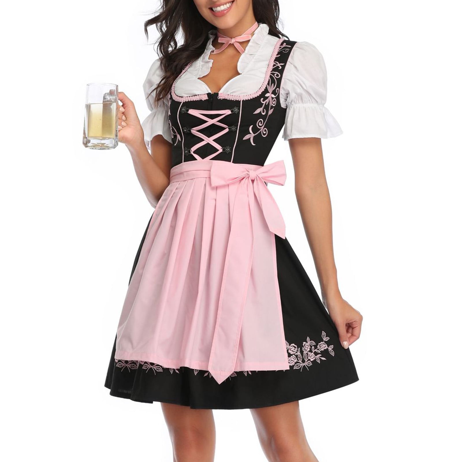 Lilgiuy Women Classic Maid Outfit Dress Anime Cosplay Lolita Fancy ...