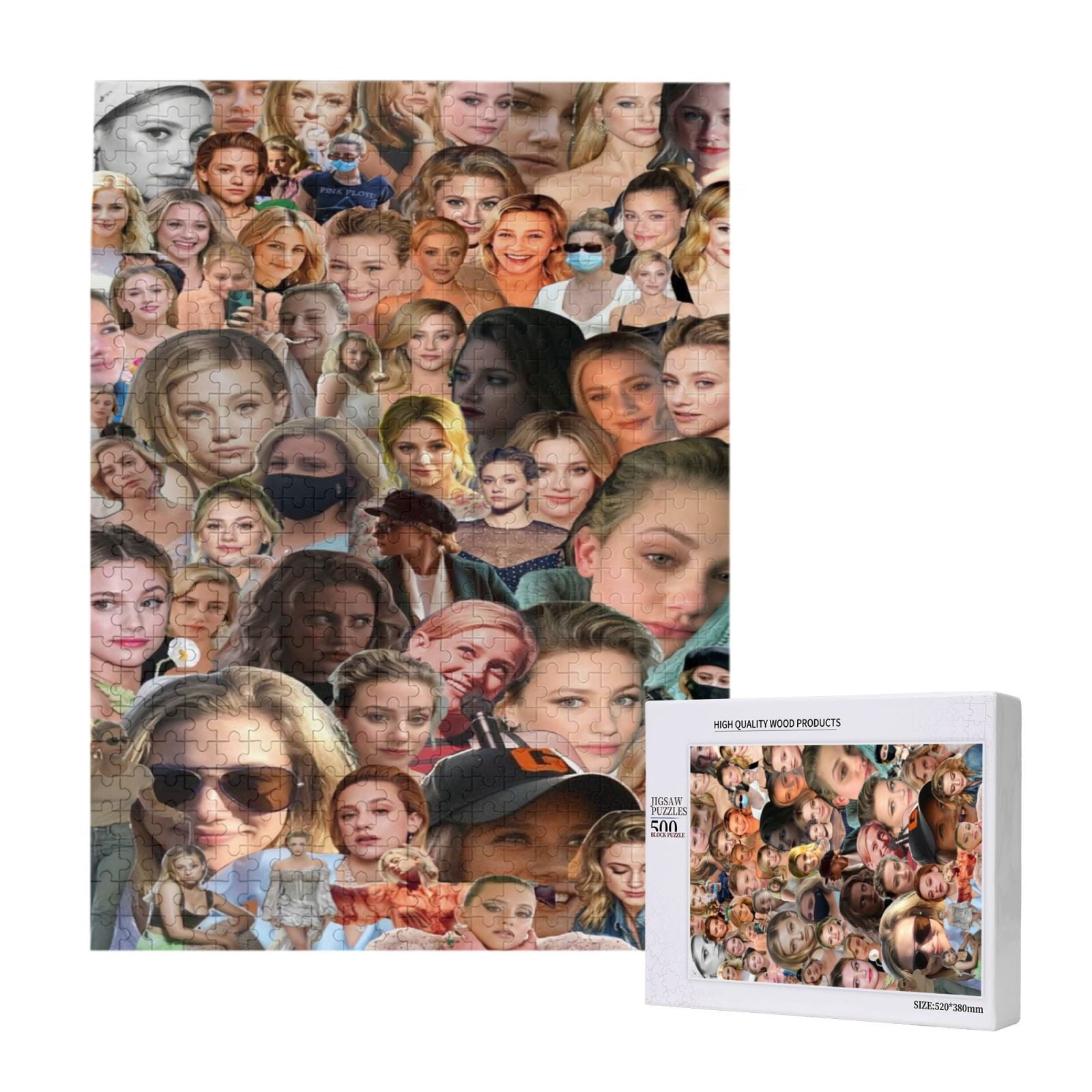 Lili Reinhart Jigsaw Puzzle Interactive Brain Teaser Board Game for ...