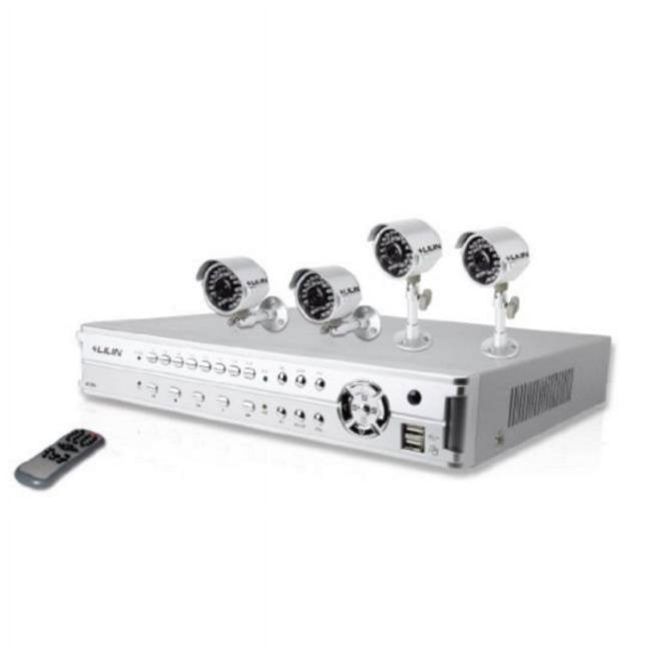 Lilin DVR204-500 500GB 4 Channel Analog DVR 7.5PPS-CH 30PPS Digital ...