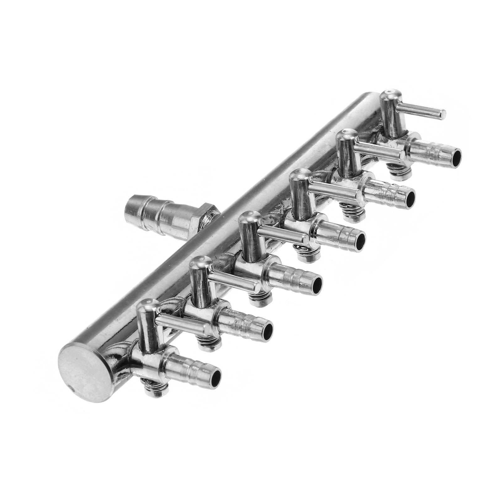 Liliping 6 Ways 8 to 4MM Stainless Steel Aquarium Outlet Inline Air ...