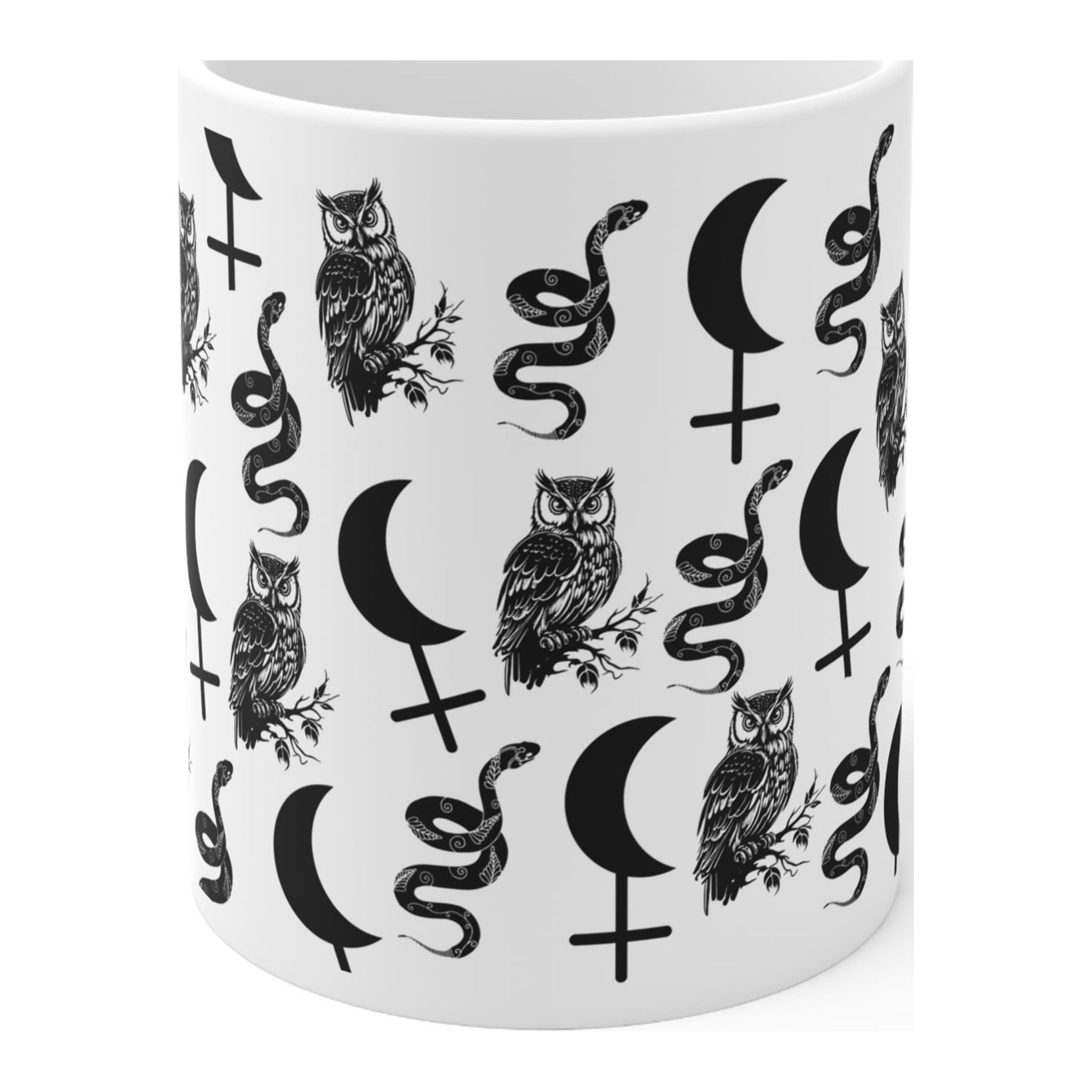 Lilith Ceramic Mug 11oz for Witches Pagans Wiccans Goddess - Walmart.com