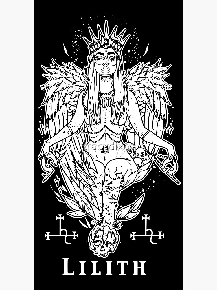Lilith Mother of Demons Canvas Poster Decor Landscape Office Room Decor ...