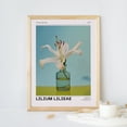 Lilium Lilieae Print White Lily Print Delicate Floral Wall Art White ...