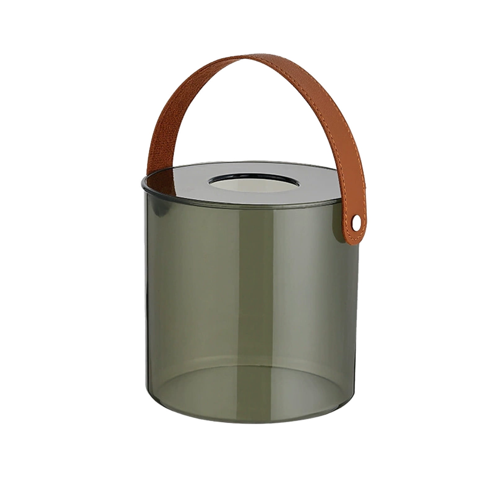 Lilixerw 2 PCS Plastic Ice Bucket Clear Large Champagne Beer Buckets ...