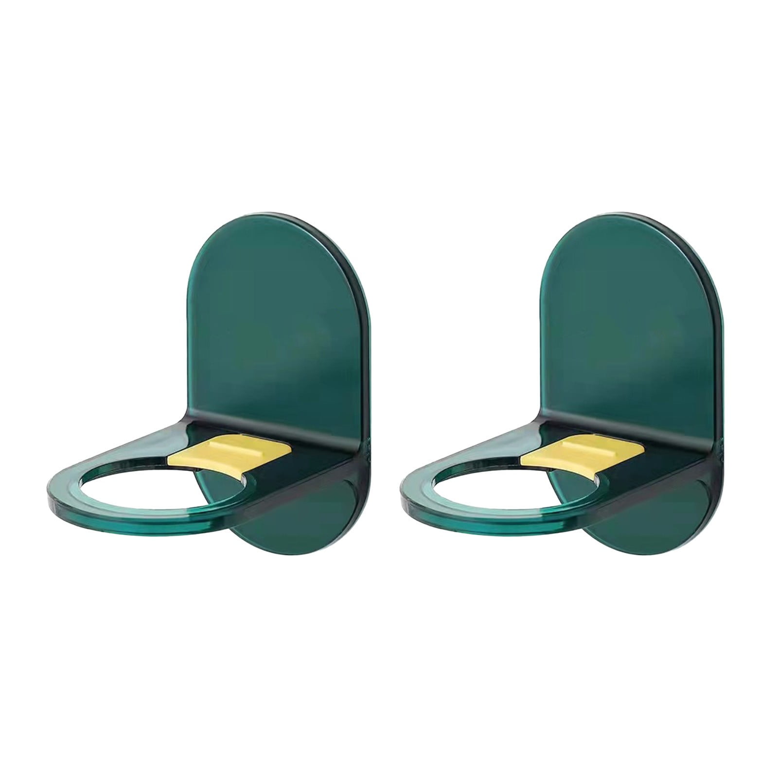 Lilixerw 2 PCS Shower Gel Bottle Rack Hook Bracket Bathroom Wall Mount ...